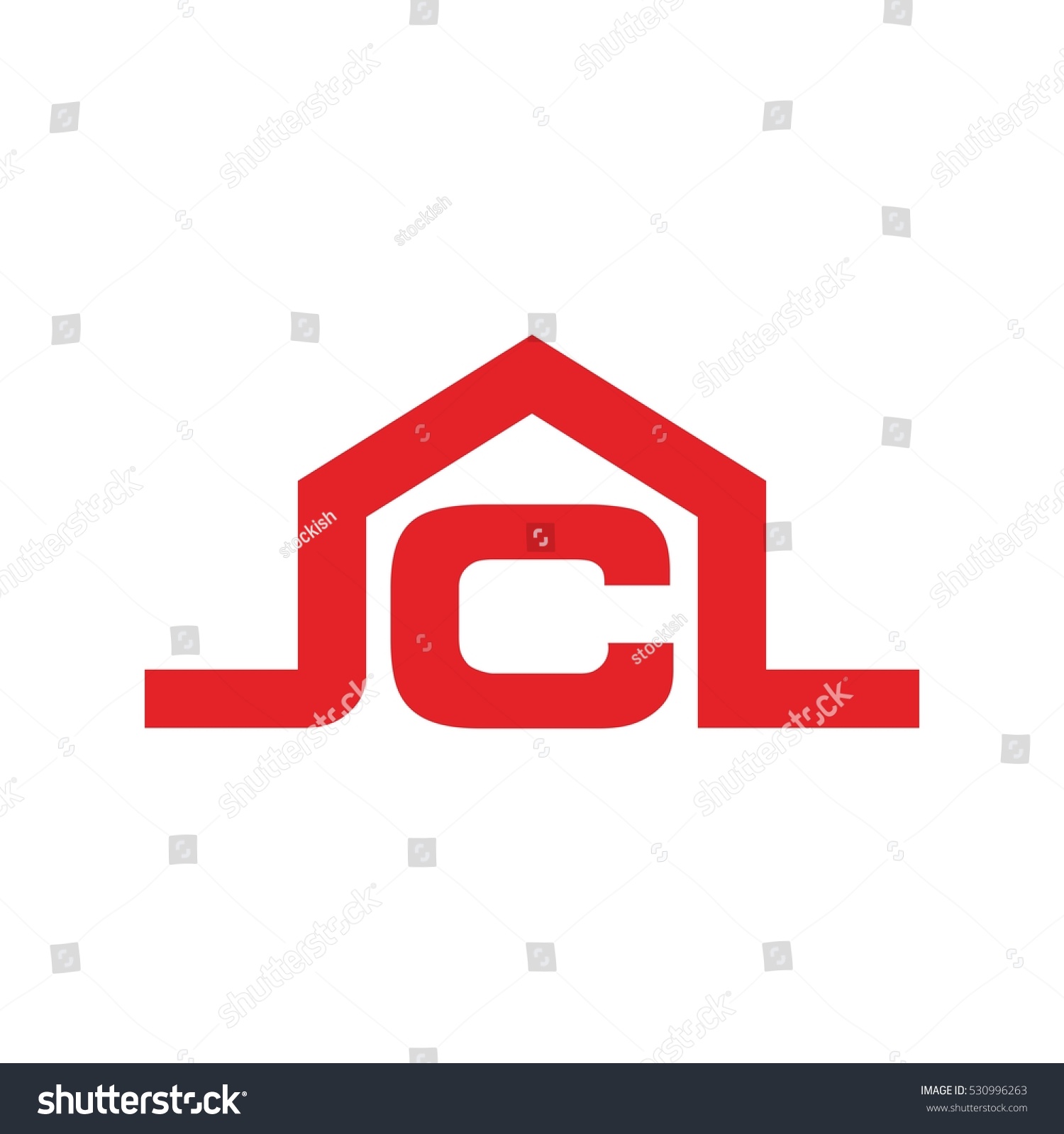 Letter J C L Logo Vector Stock Vector (Royalty Free) 530996263 ...