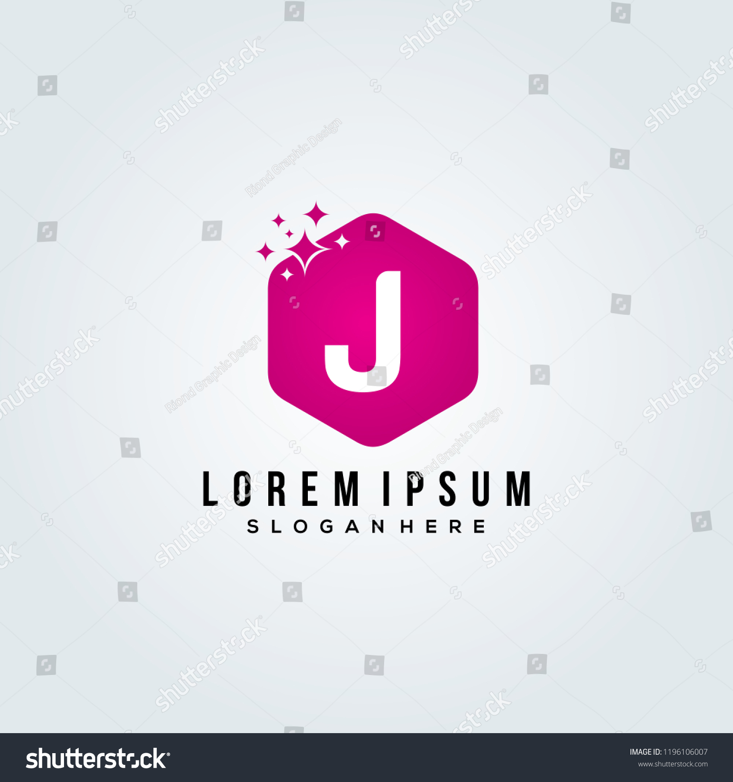 Letter J Logo Design Vector Template Stock Vector (Royalty Free ...