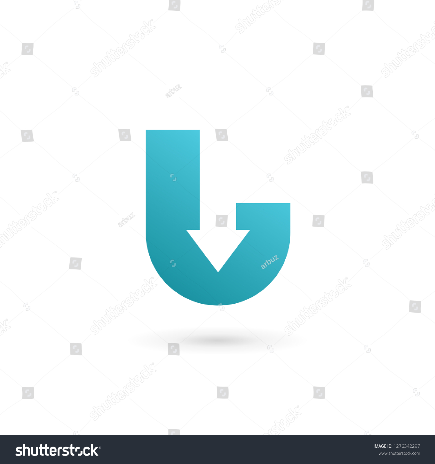 Letter L Arrow Logo Icon Design Stock Vector (Royalty Free) 1276342297