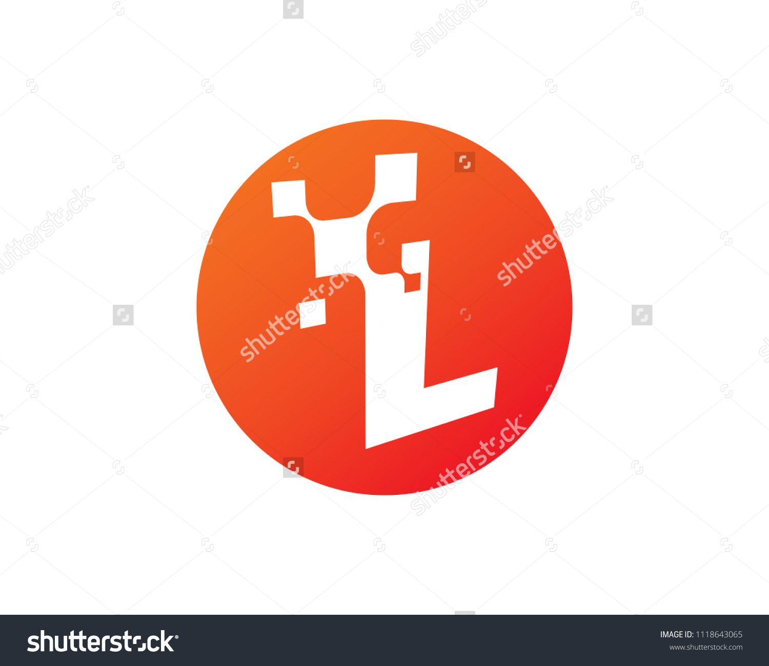 Letter L Logo Design Template Stock Vector (Royalty Free) 1118643065 ...