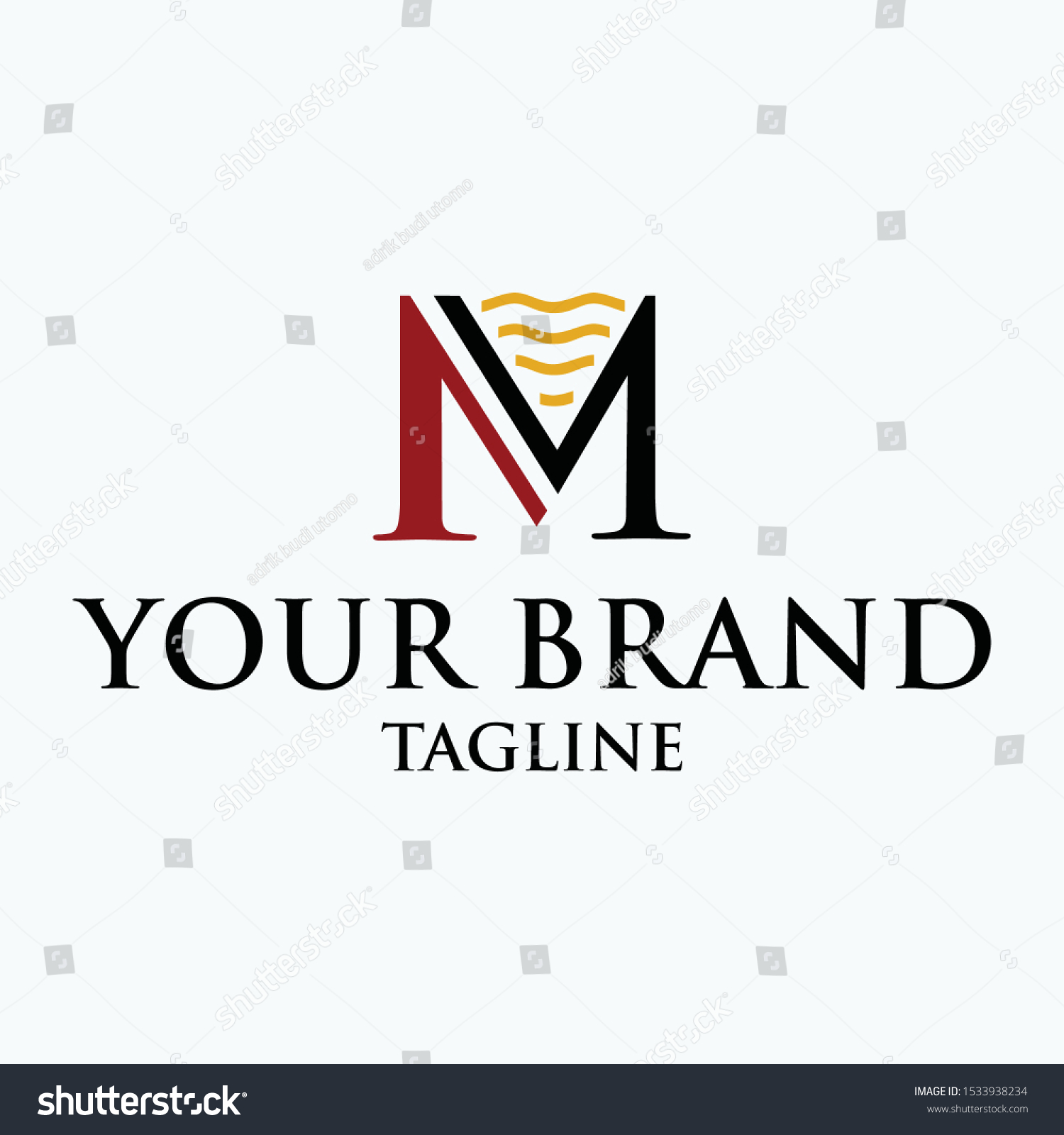 Letter Logo Template Element Letters Logos Stock Vector (Royalty Free ...