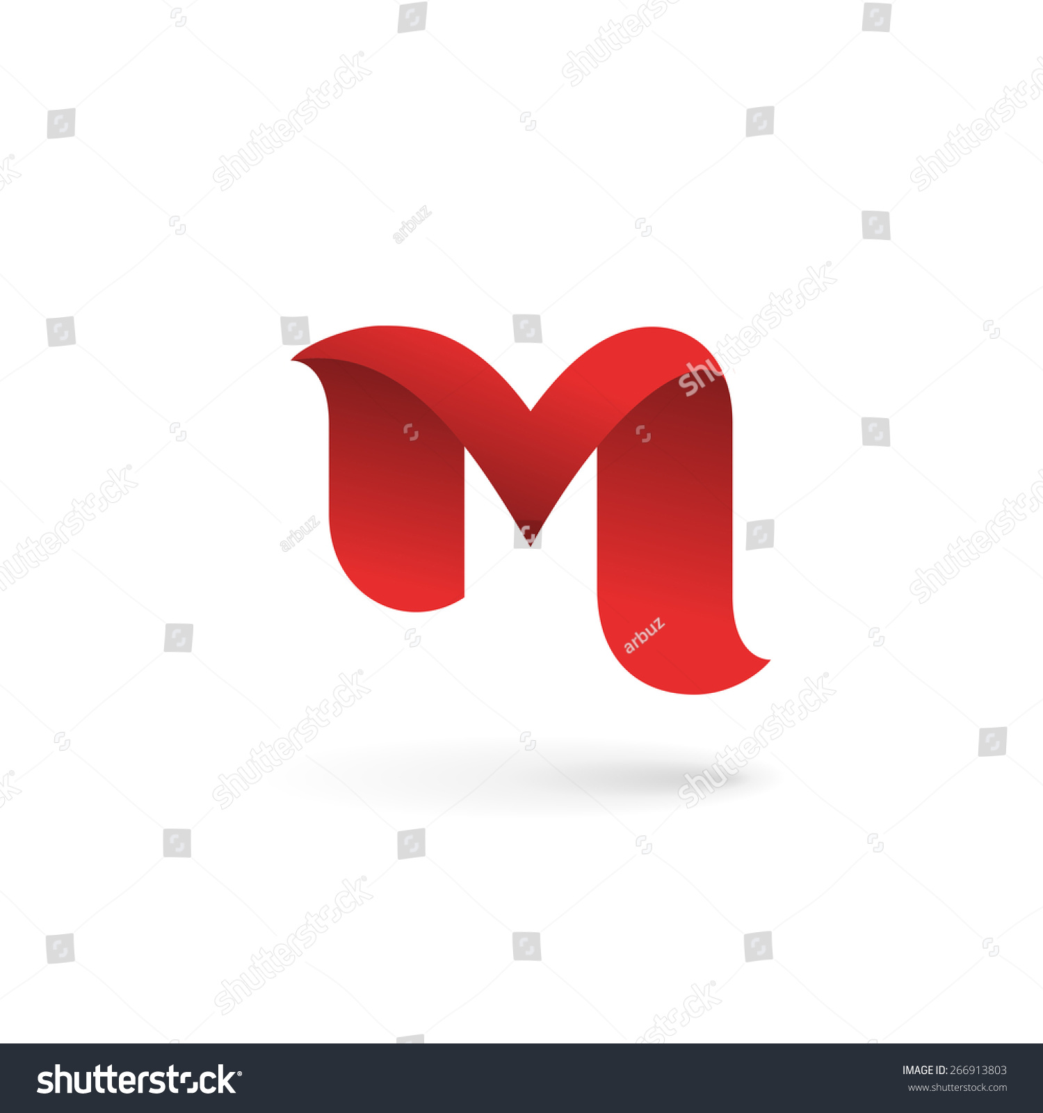 Letter M Logo Icon Design Template Stock Vector (Royalty Free ...