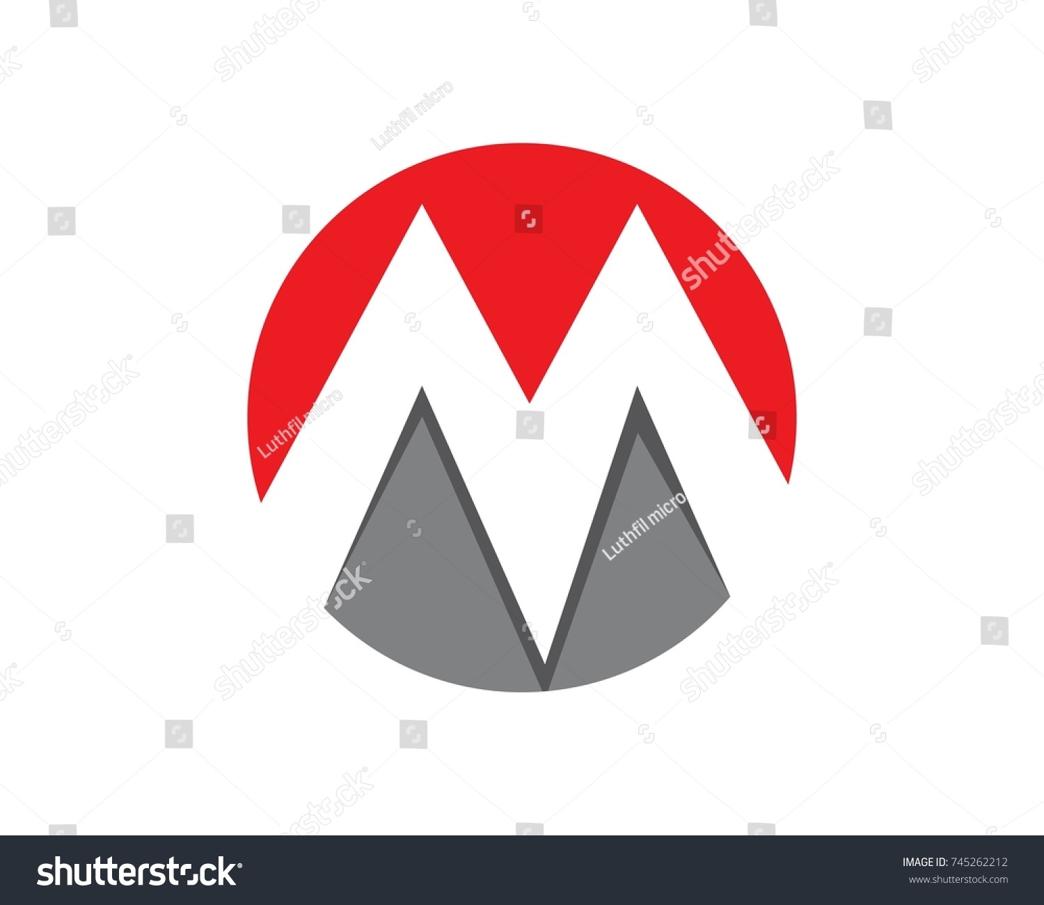 Letter M Logos Vector Stock Vector (Royalty Free) 745262212 | Shutterstock