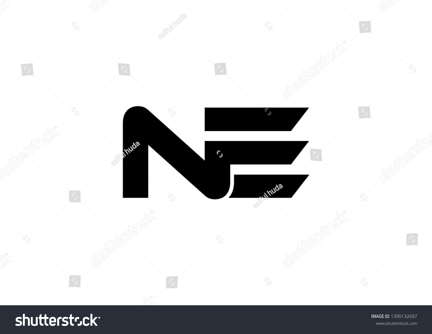 2,043 Initials ne Stock Vectors, Images & Vector Art | Shutterstock