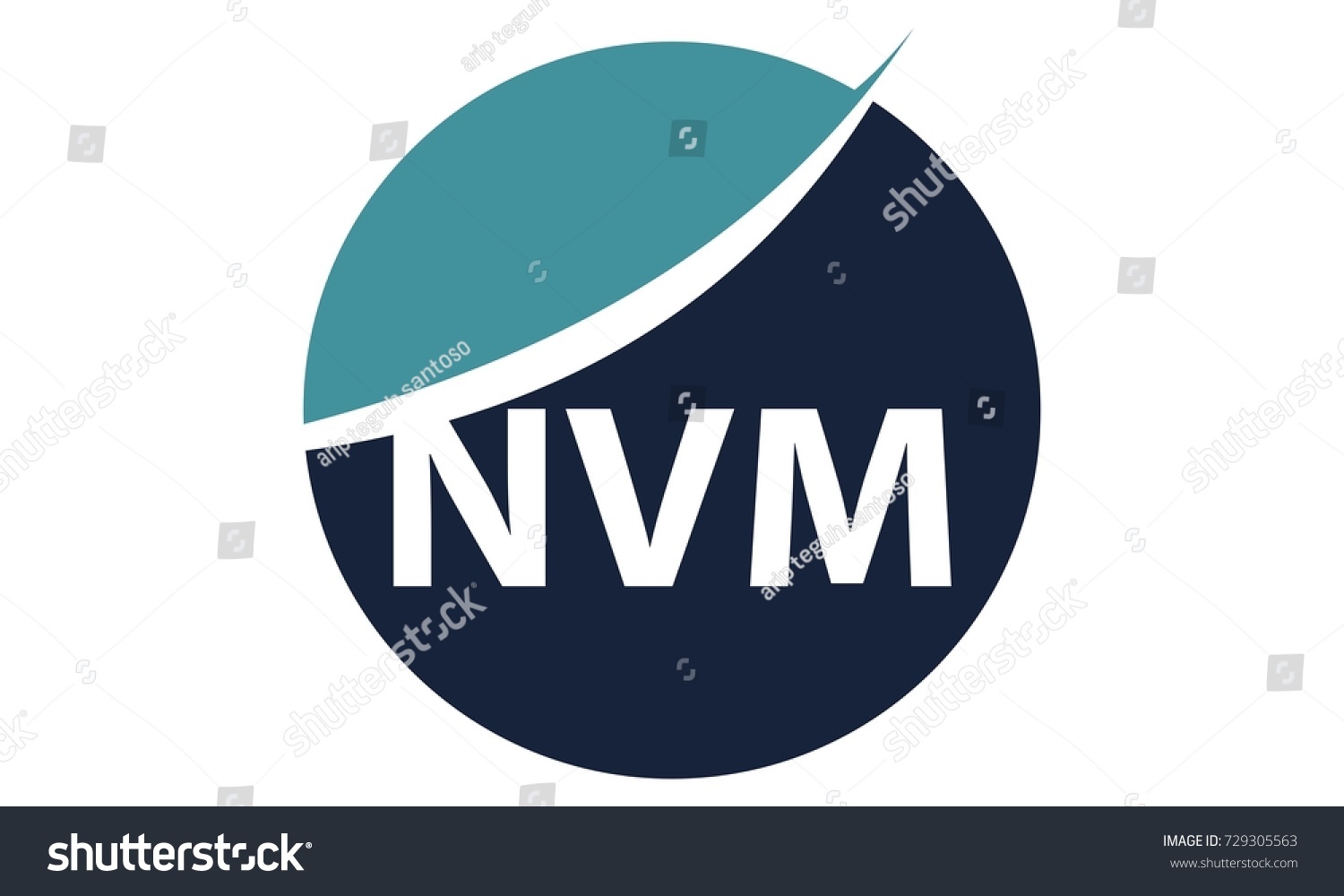 Letter Nvm Modern Logo Stock Vector (Royalty Free) 729305563 | Shutterstock