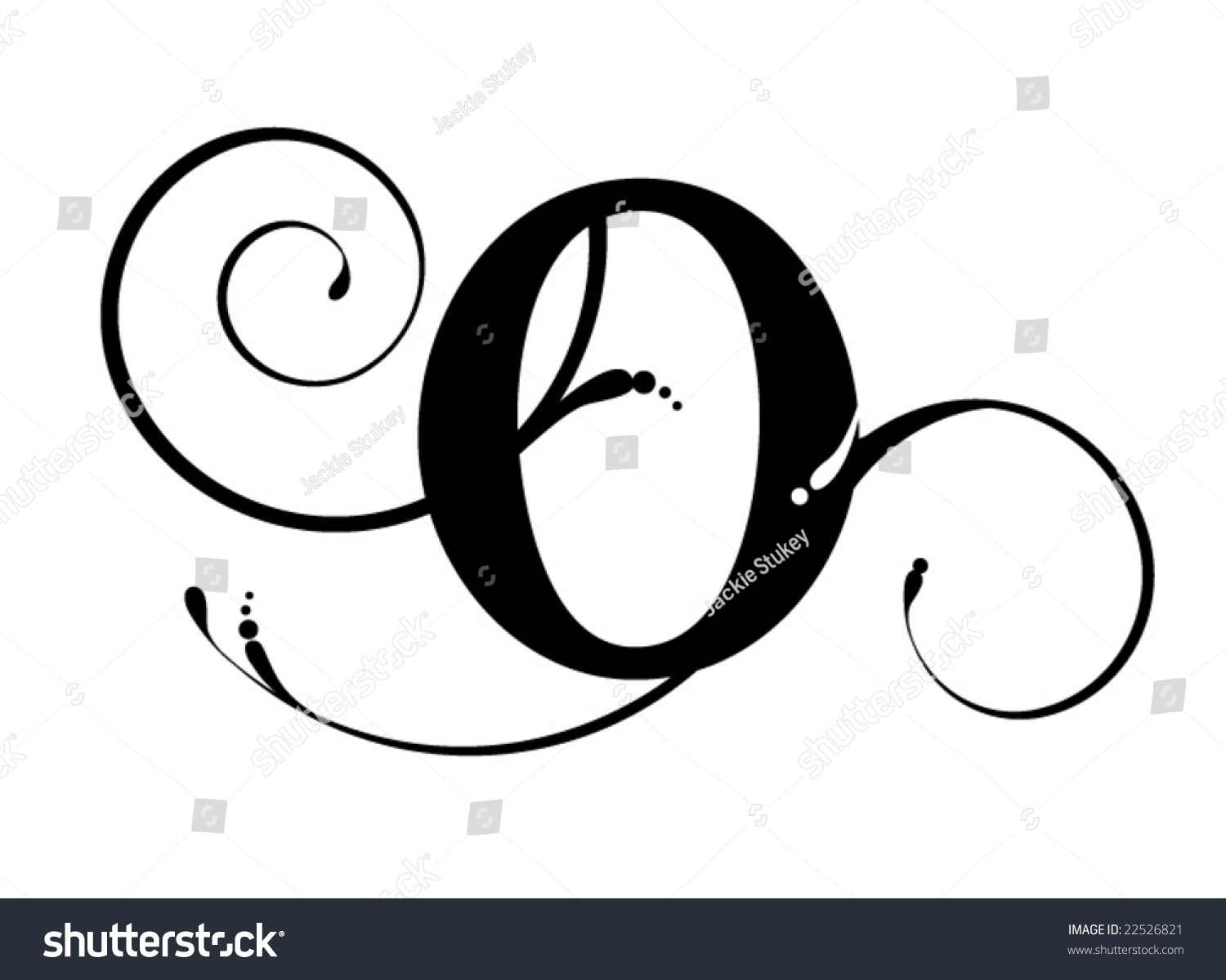 Letter O Stock Vector (Royalty Free) 22526821 - Shutterstock