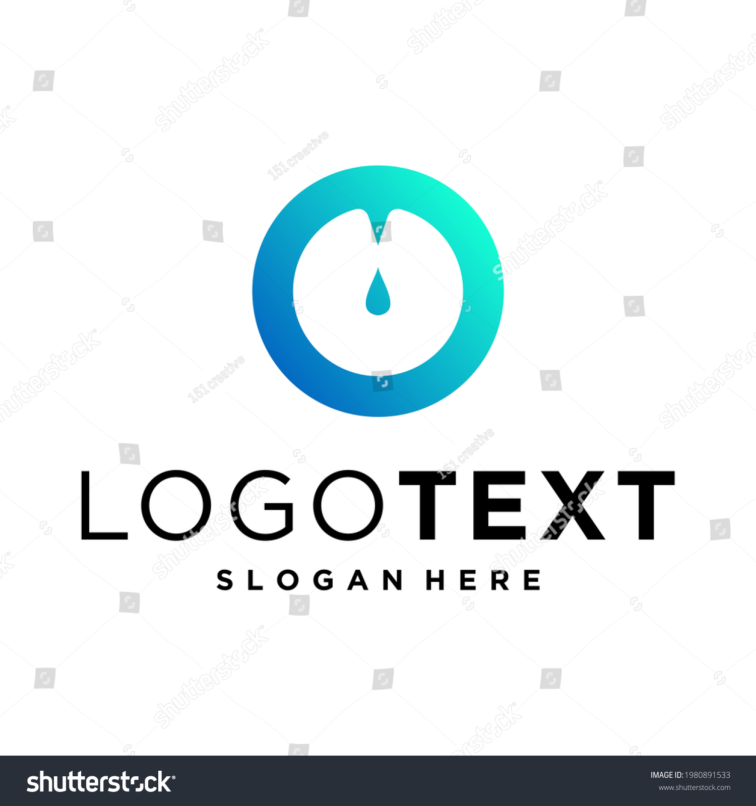 Letter O Drip Logo Vector Stock Vector (Royalty Free) 1980891533 ...