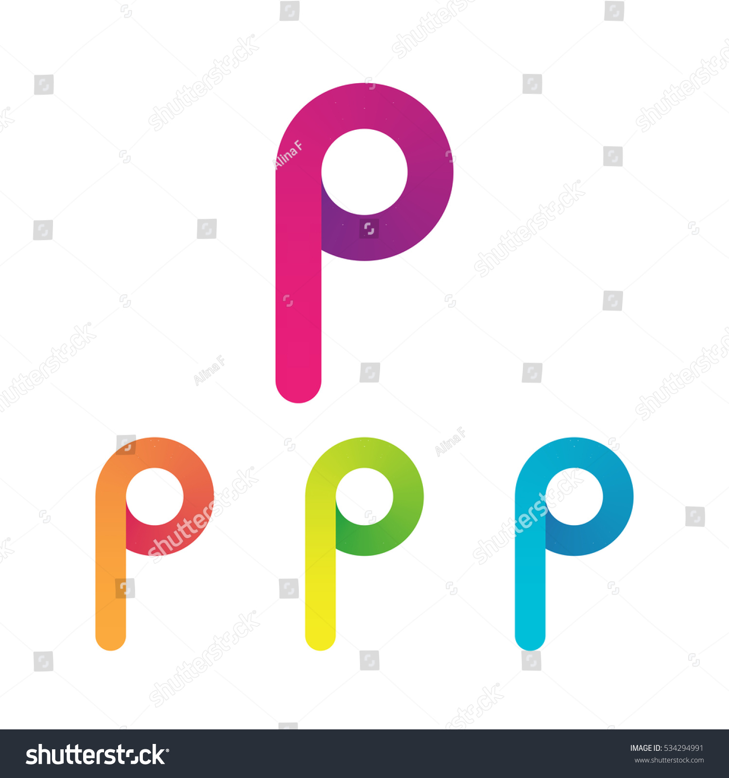 Letter P Vector Unusual Bold Rounded: vector de stock (libre de ... Letter P Vector Unusual Bold Rounded: vector de stock (libre de ...