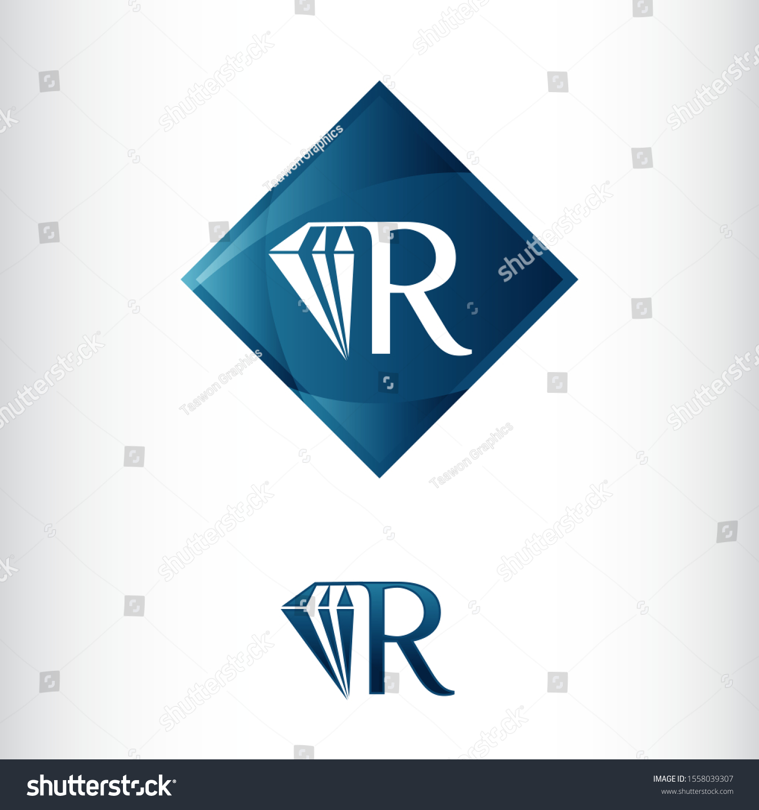 691 R diamond logo Images, Stock Photos & Vectors | Shutterstock