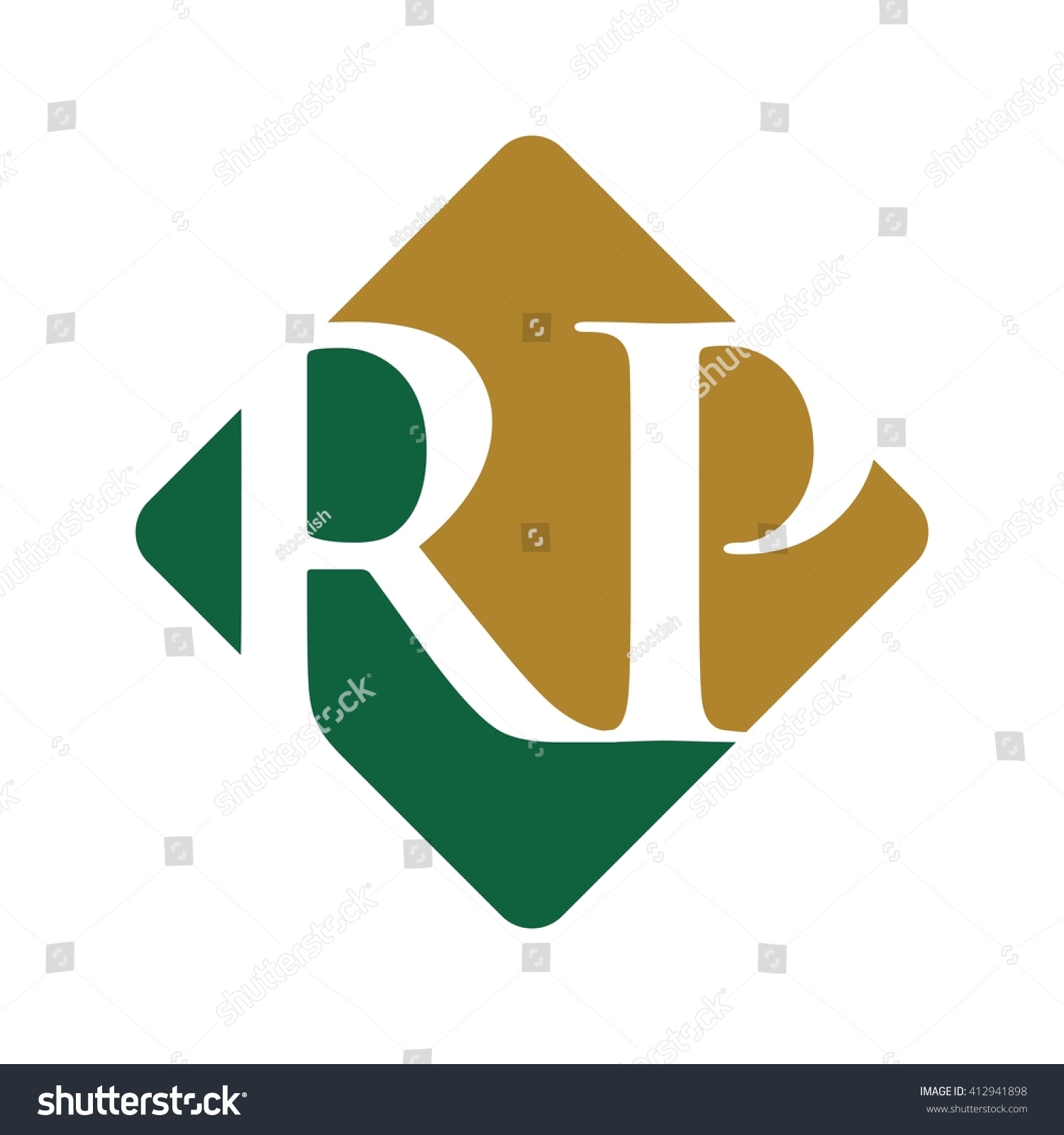 Letter R P Logo Vector 库存矢量图（免版税）412941898 | Shutterstock