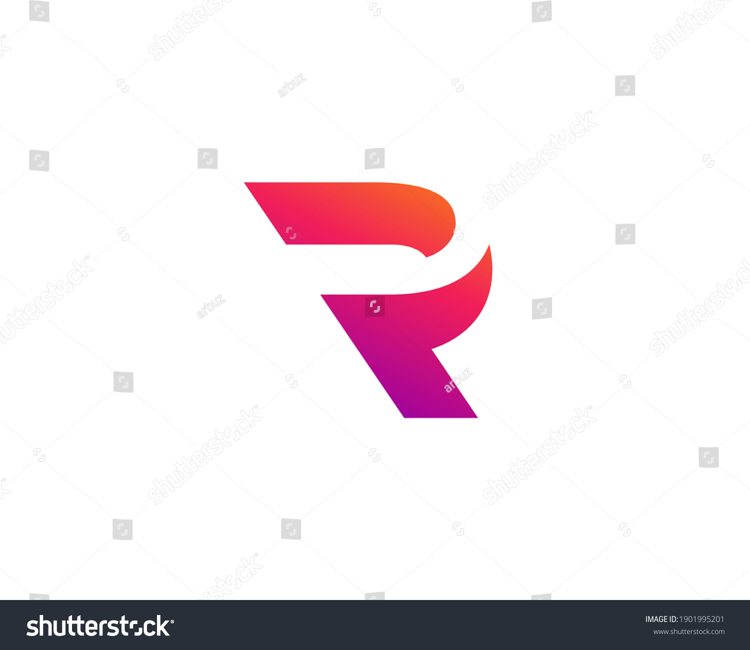 Letter R Logo Icon Design Template Stock Vector (Royalty Free ...