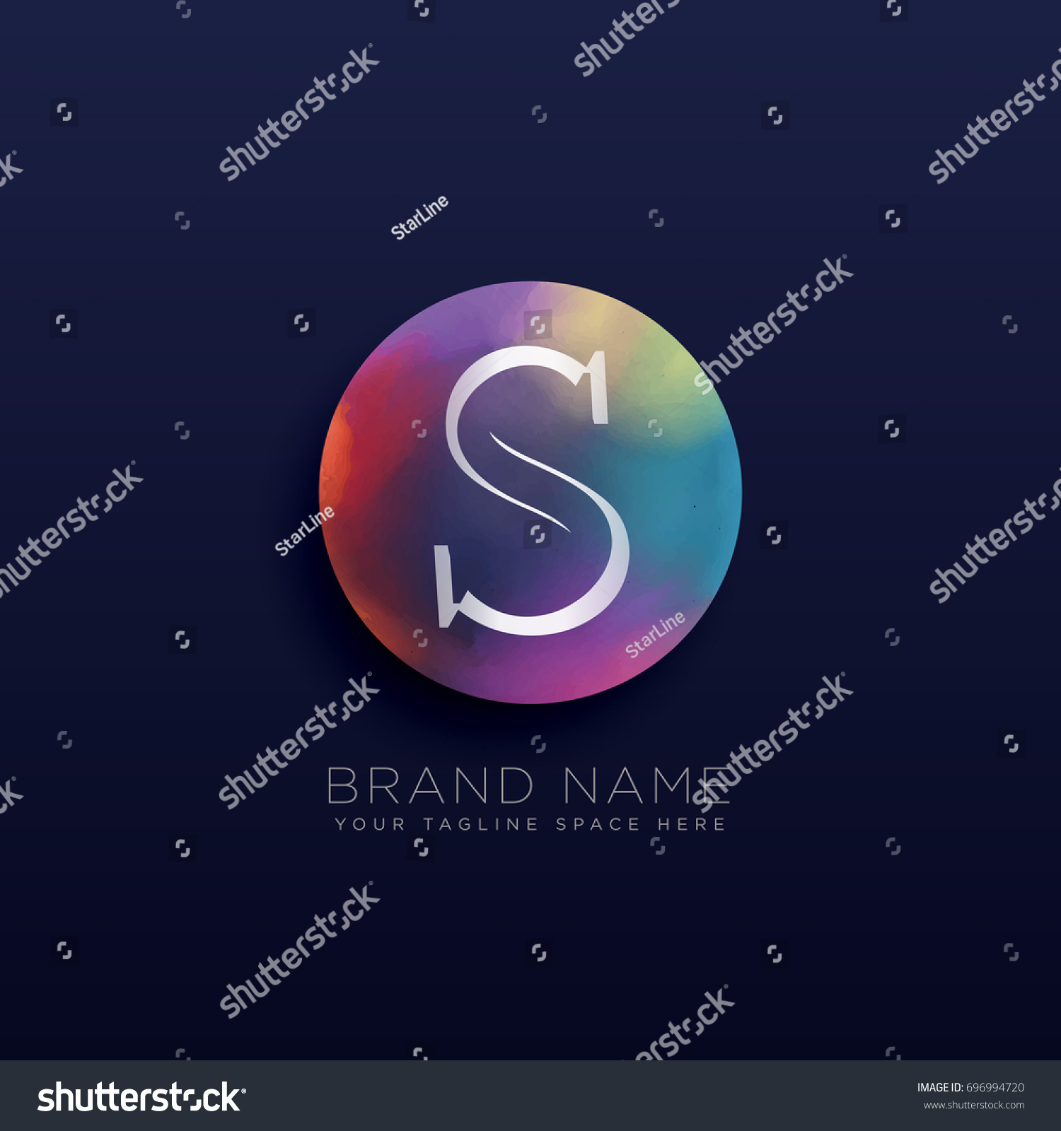 Letter S Abstract Logo Concept Template Stock Vector (Royalty Free ...