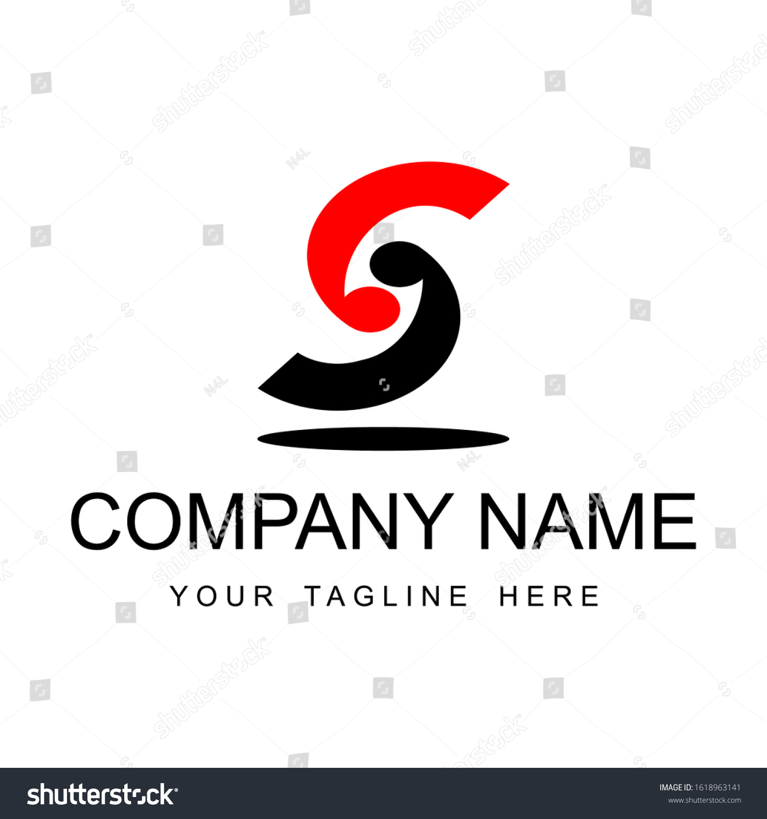Letter S Icon Logo Design Vector Stock Vector (Royalty Free) 1618963141 ...