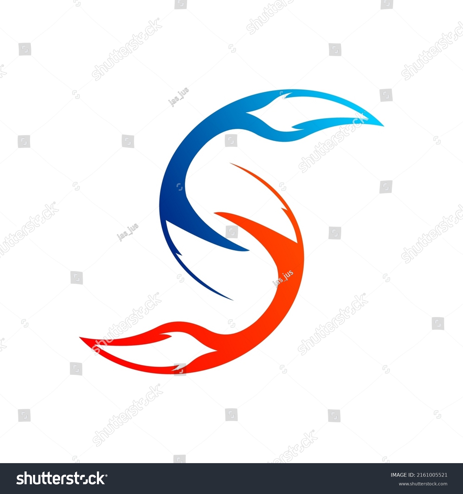 Letter S Initial Logo Design Vector Stock Vector (Royalty Free ...