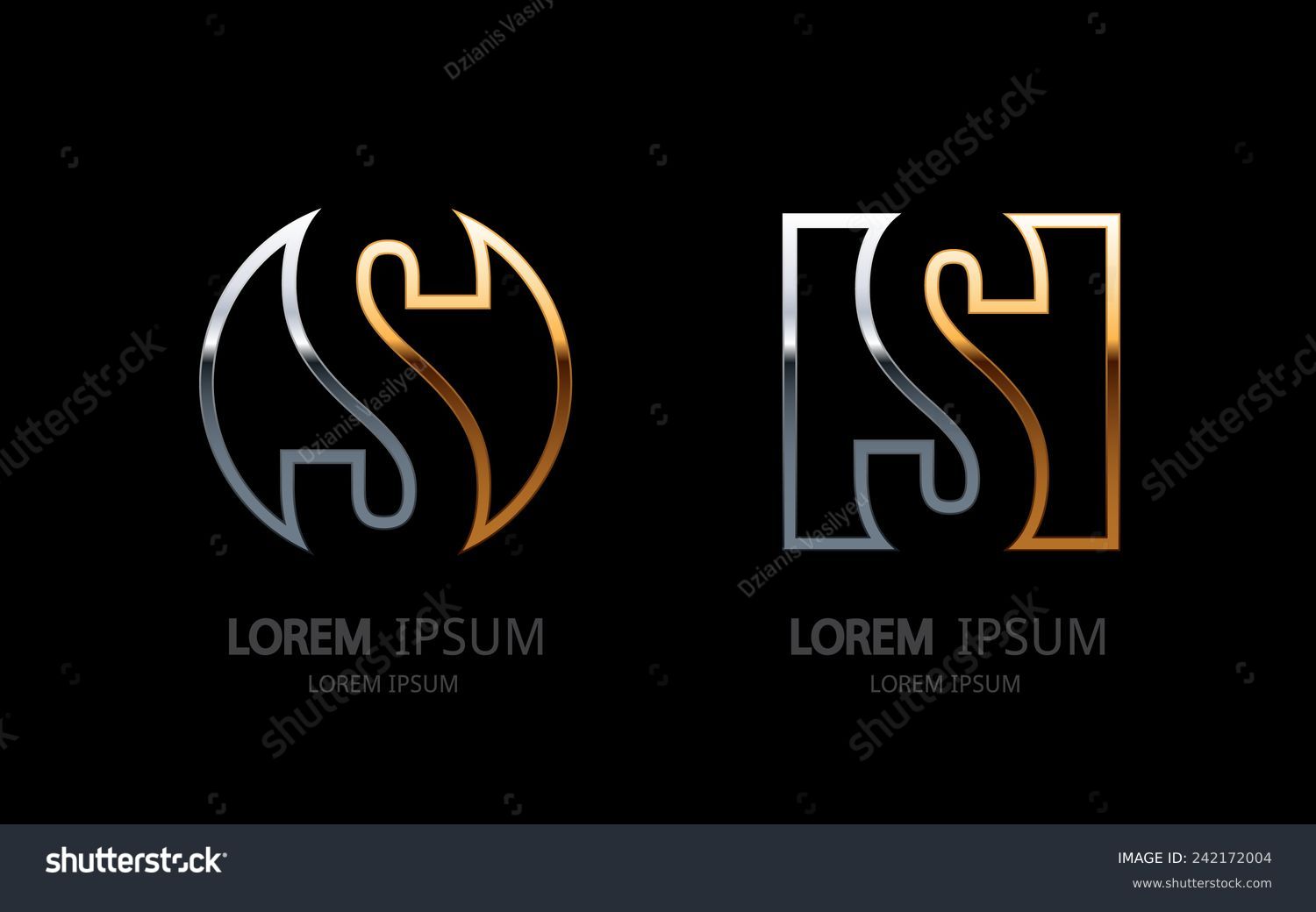 Logo Stylish Images Of Letter S