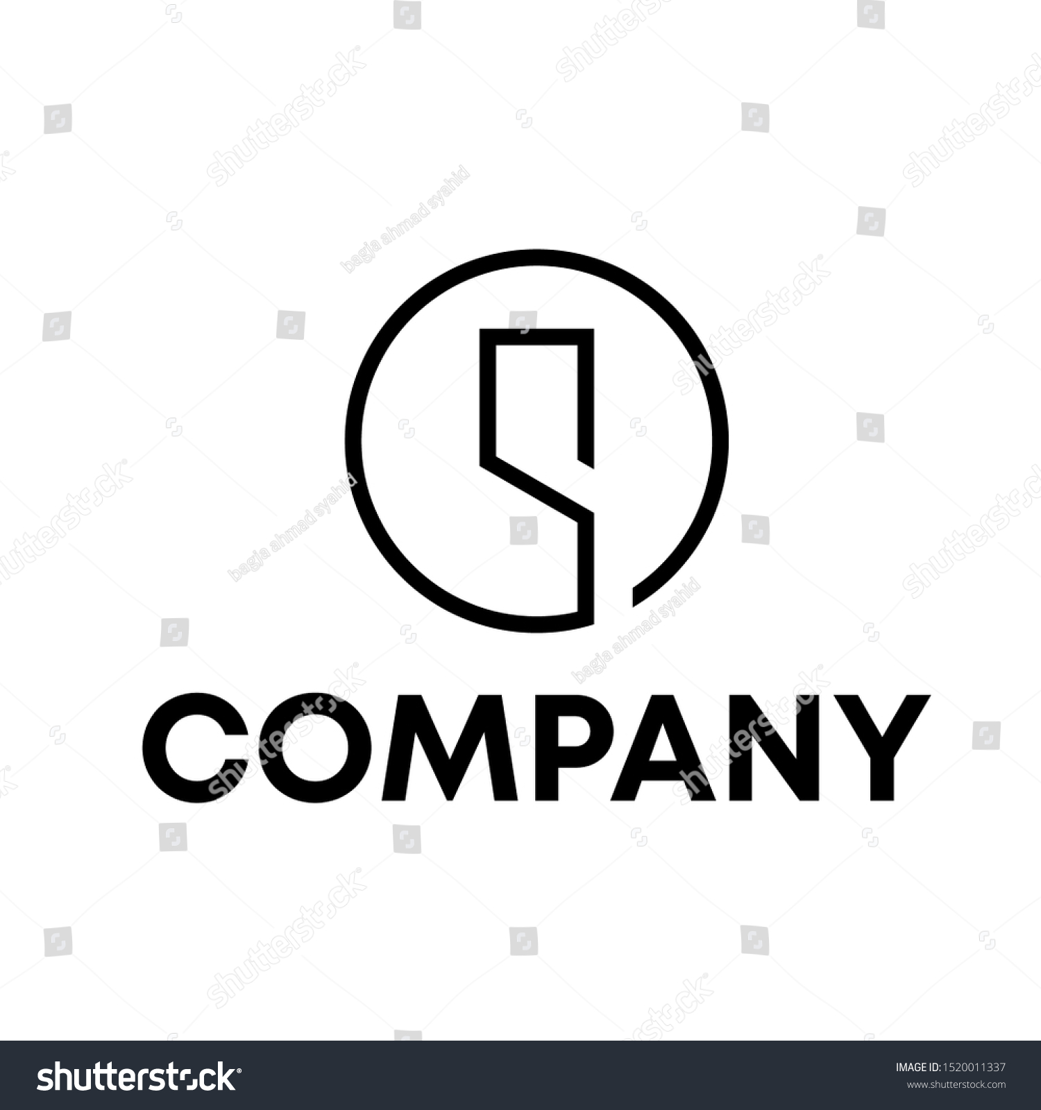 Letter S Sign Template Vector Logo Stock Vector (Royalty Free ...