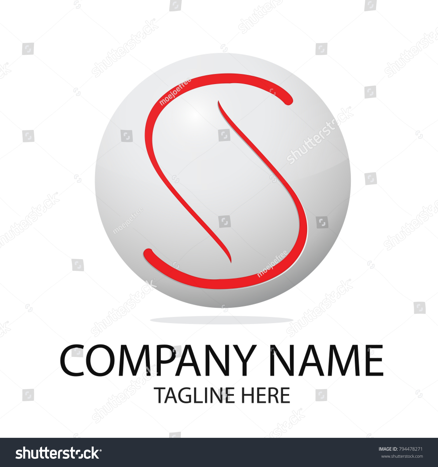 Letter Sphere S 3d Logo Stock Vector (Royalty Free) 794478271 ...
