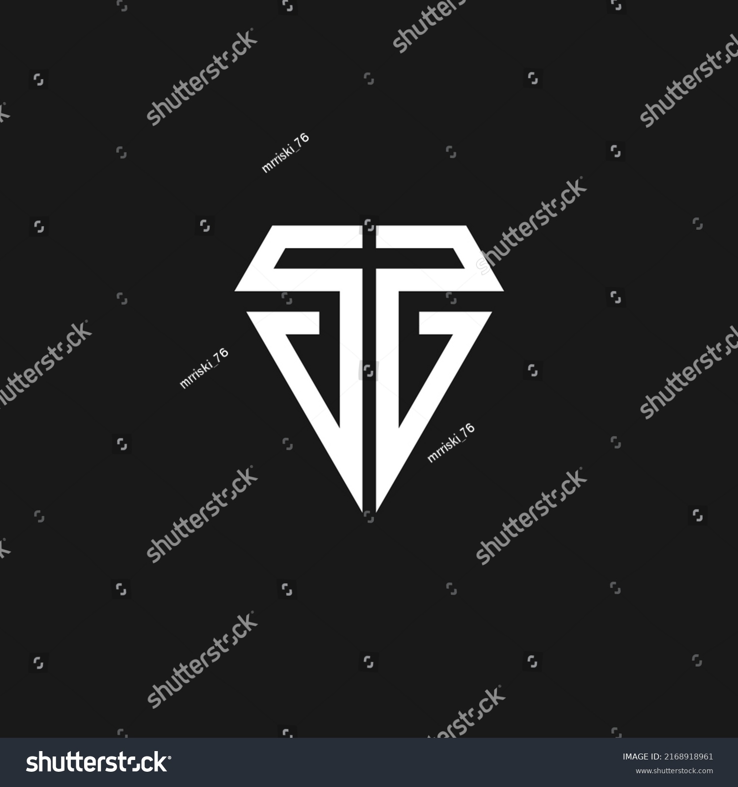 Letter Ss Logo Diamond Shape Vector Stock Vector (Royalty Free ...