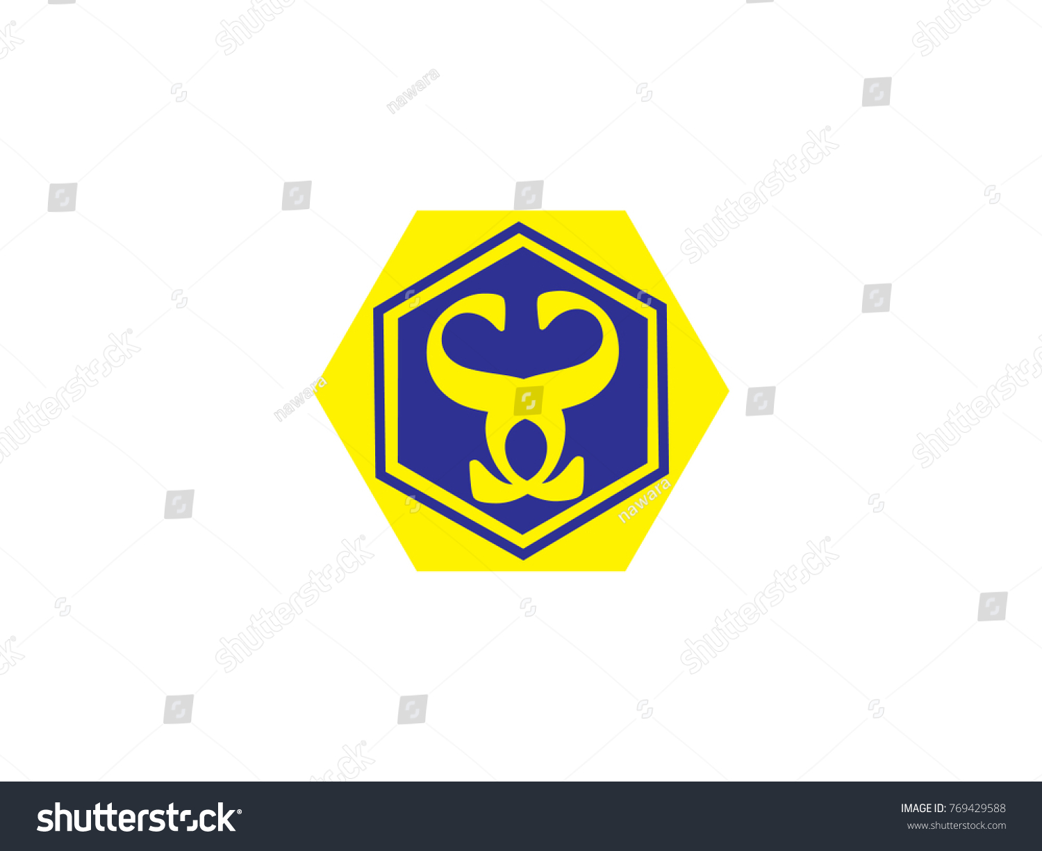 Letter Ss Technical Logo Hexagonal Shape Stock Vector (Royalty Free ...