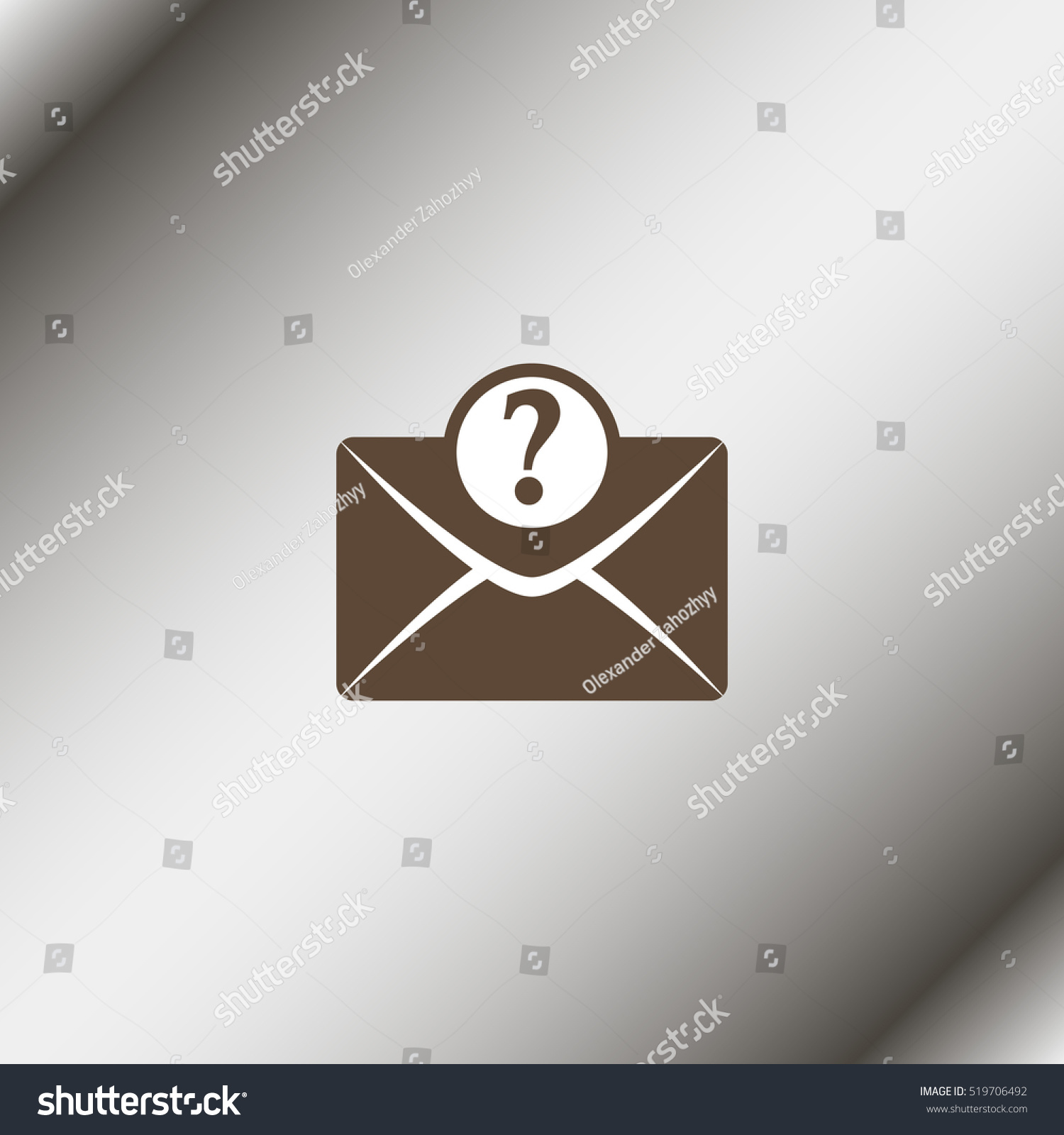 Letter Question Mark Stock Vector (Royalty Free) 519706492 | Shutterstock