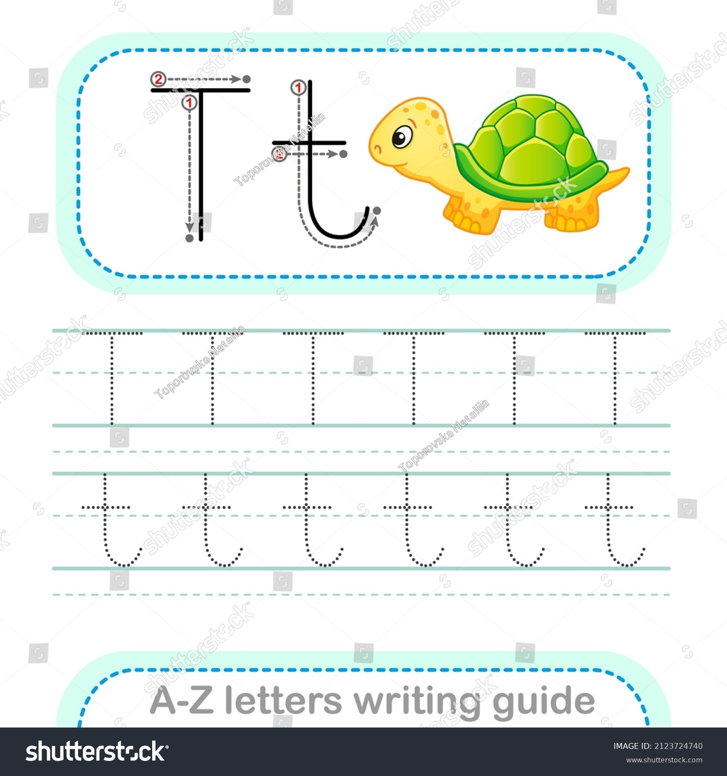 Letter Writing Guide Worksheet Tracing Letters Stock Vector (Royalty ... Letter Writing Guide Worksheet Tracing Letters Stock Vector (Royalty ...