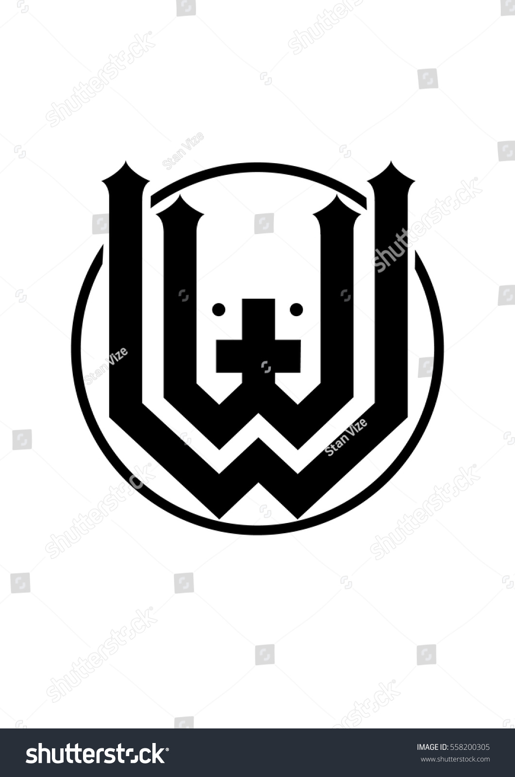 Letter Ww Logo Stock Vector (Royalty Free) 558200305 | Shutterstock