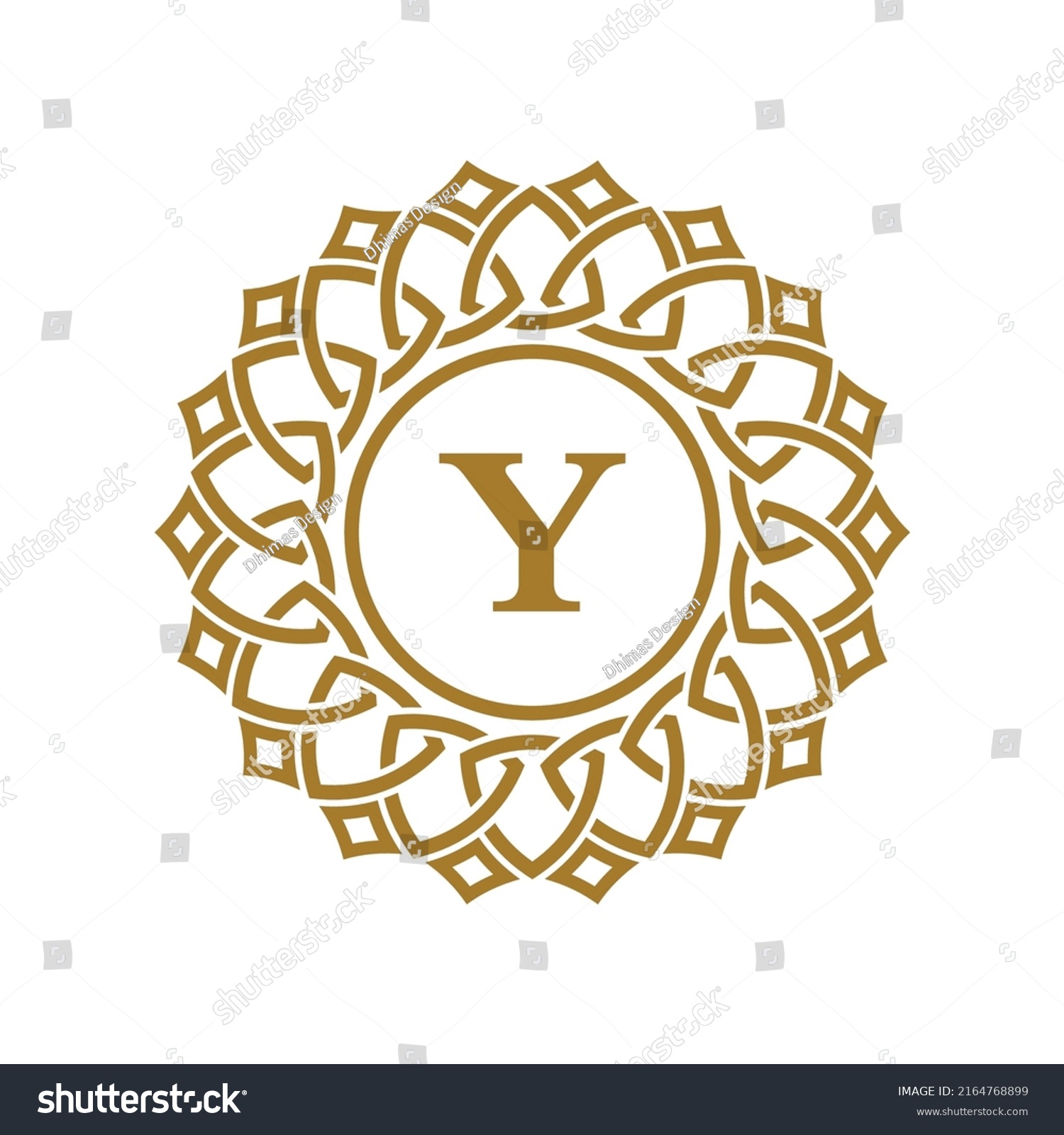Letter Y Crest Vector Logo Design Stock Vector (Royalty Free ...