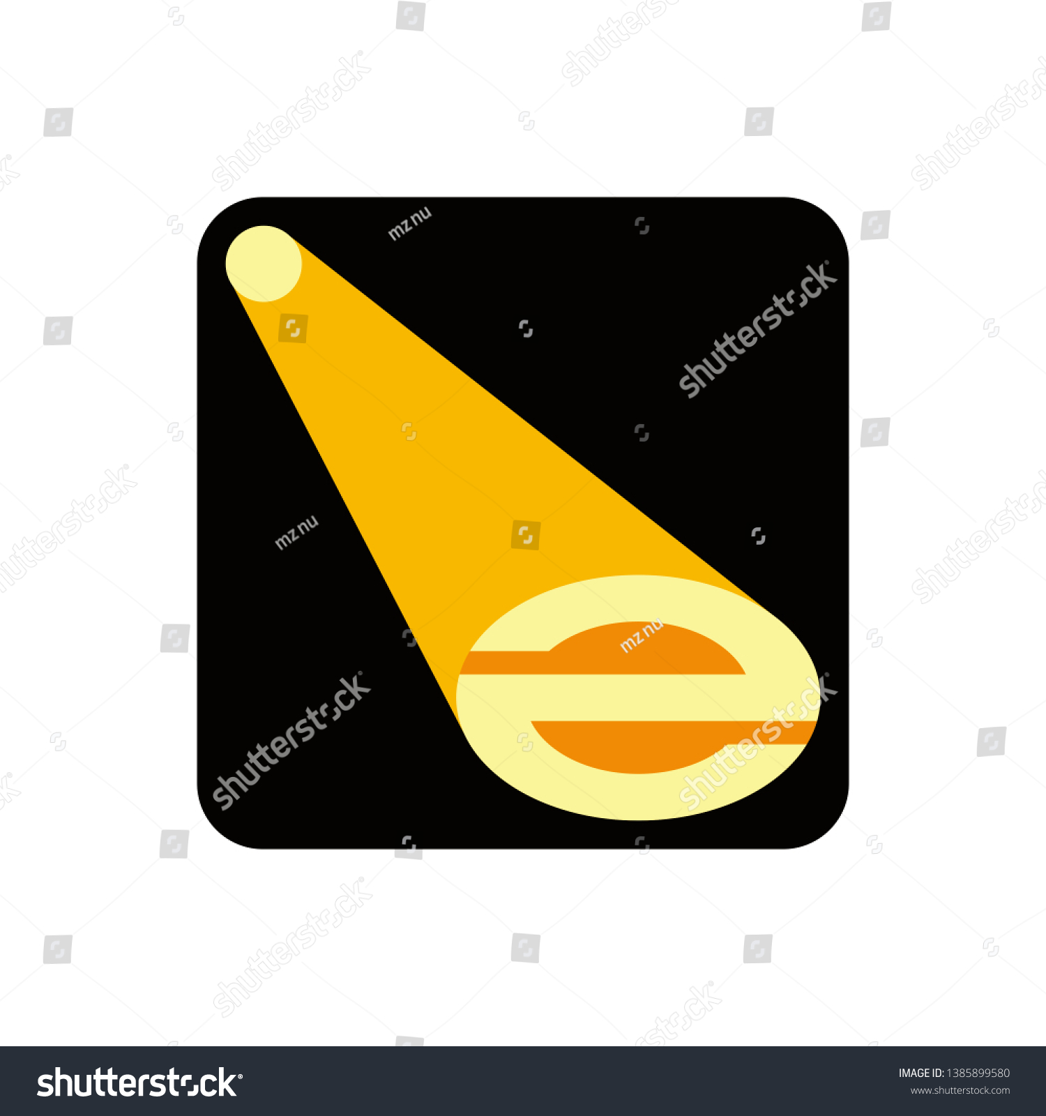 Letter Z Light Effects Logo Vector Stock Vector (Royalty Free ...