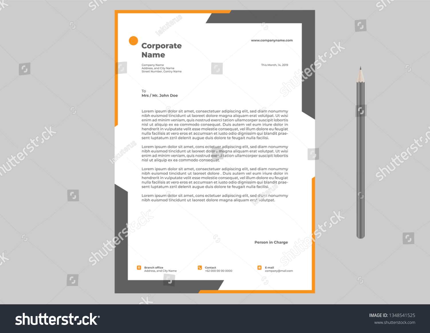 15,598 Official letterhead 图片、库存照片和矢量图 | Shutterstock