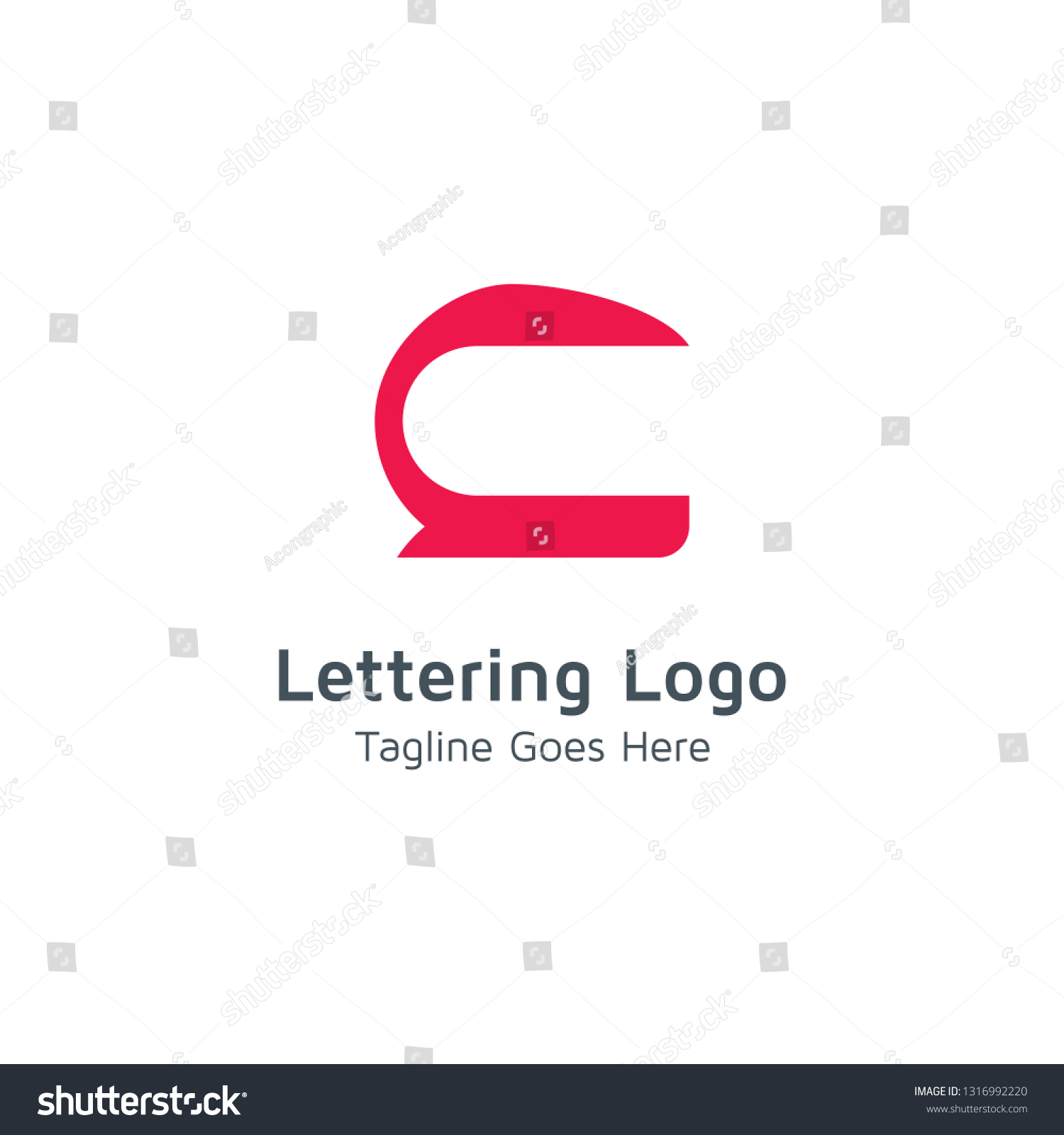 Lettering C Vector Stock Vector (Royalty Free) 1316992220 | Shutterstock