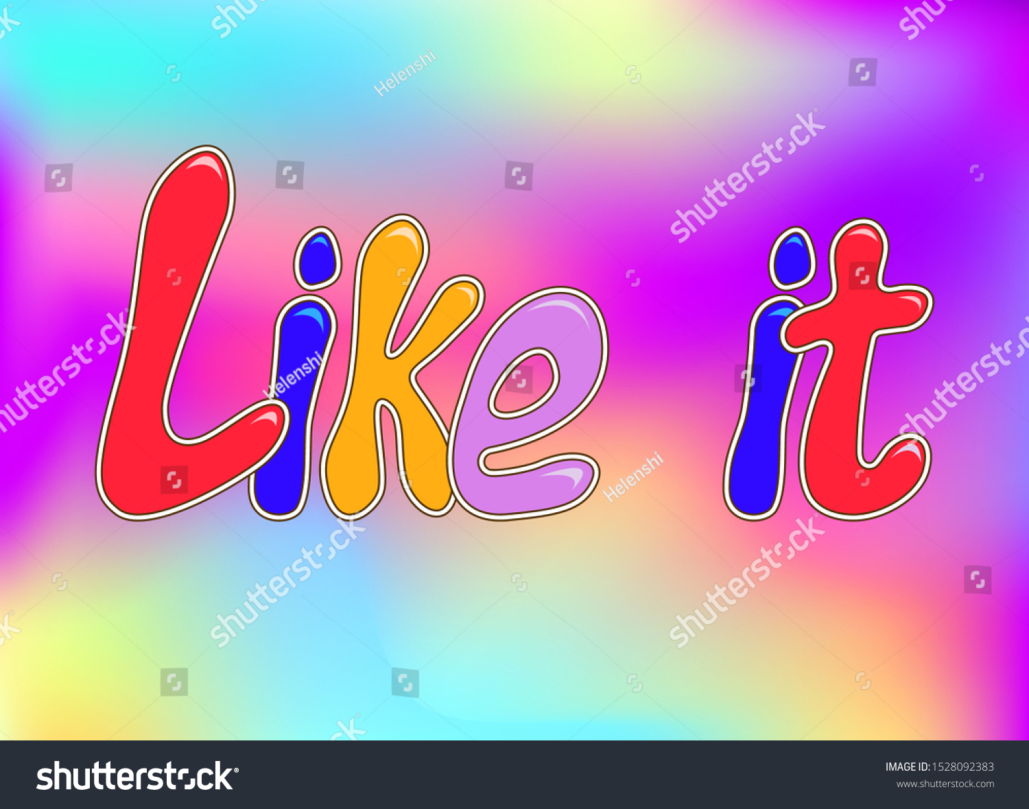 Lettering Style Vector Eps 10: vector de stock (libre de regalías ...