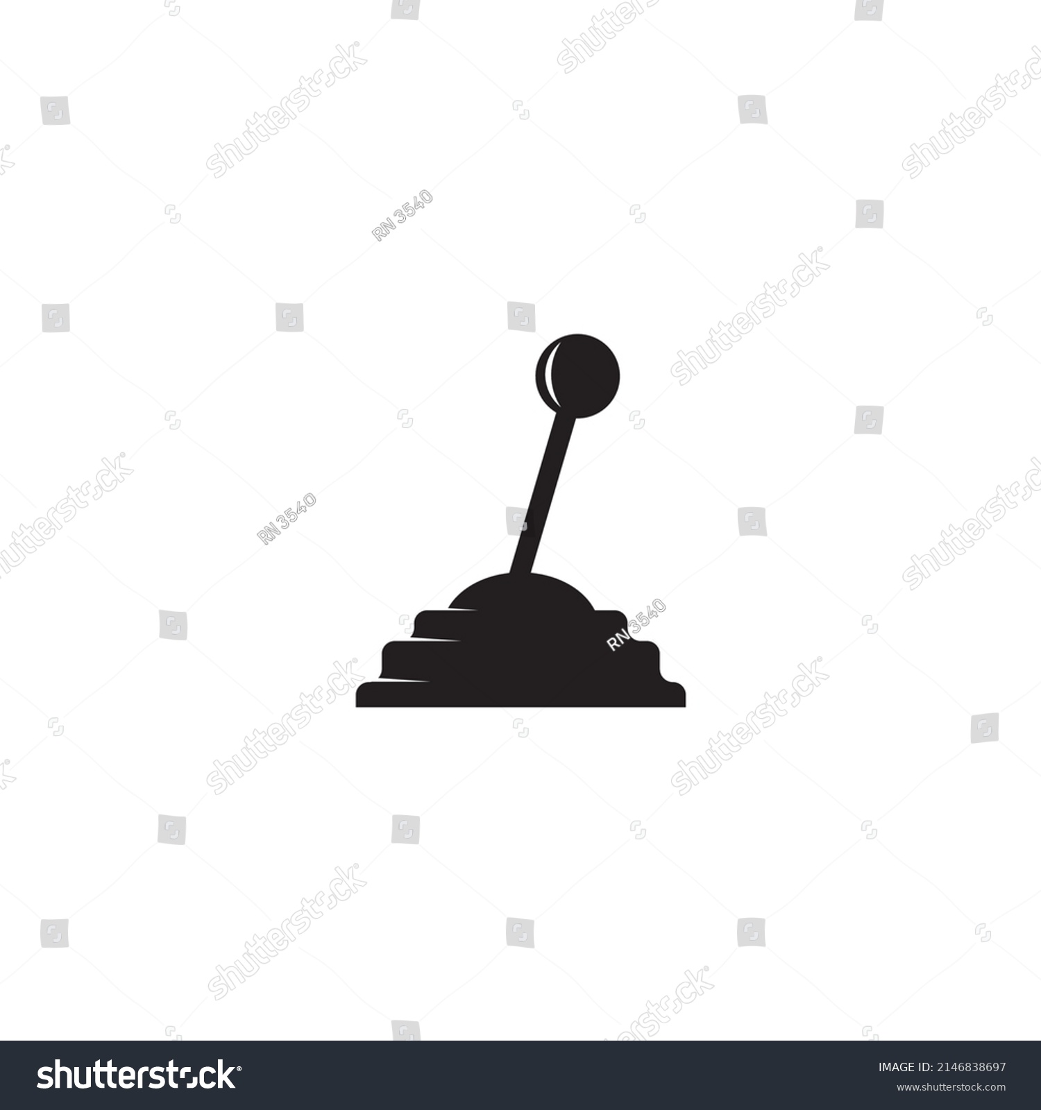 Lever Icon Vector Illustration Simple Design Stock Vector (Royalty Free ...