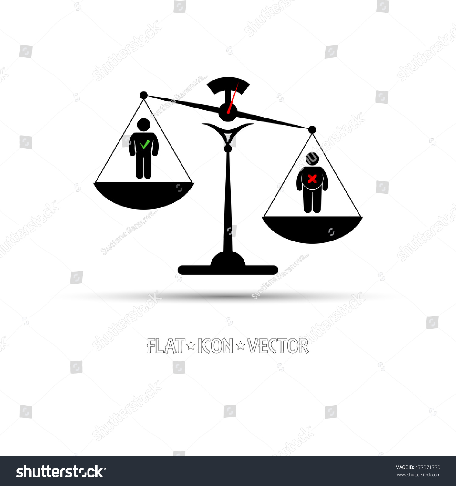 Libra Icon Diet Weights Stock Vector (Royalty Free) 477371770 ...