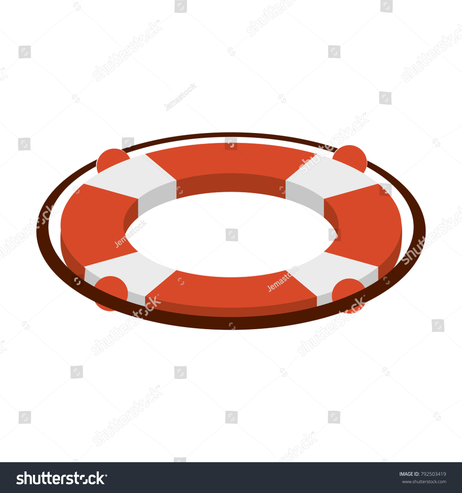 Lifesaver Float Symbol Stock Vector (Royalty Free) 792503419 | Shutterstock