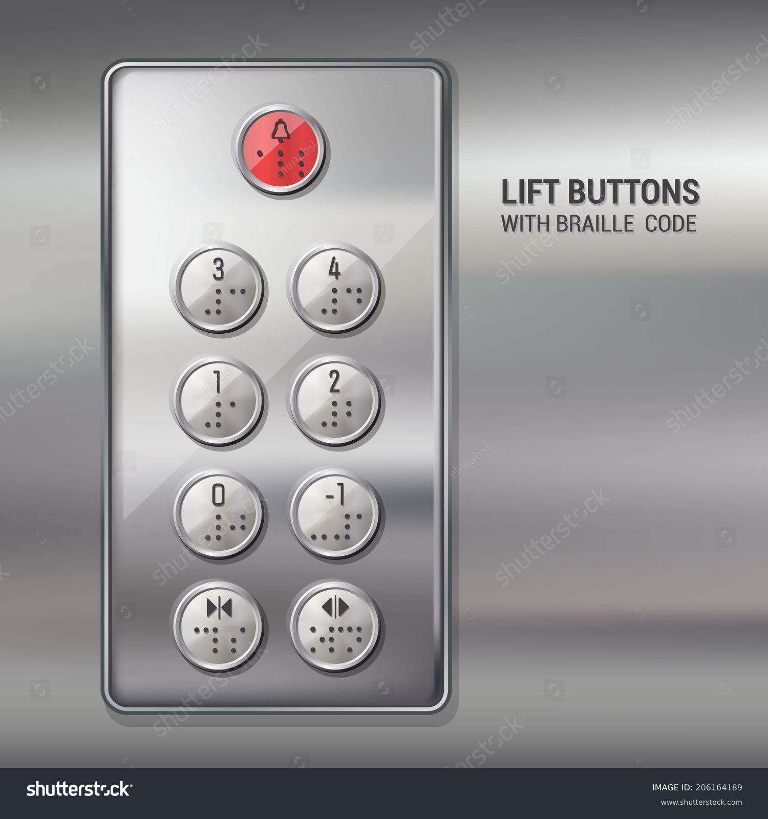 Lift Push Buttons Numbers Braille Code Stock Vector (Royalty Free ... Lift Push Buttons Numbers Braille Code Stock Vector (Royalty Free ...