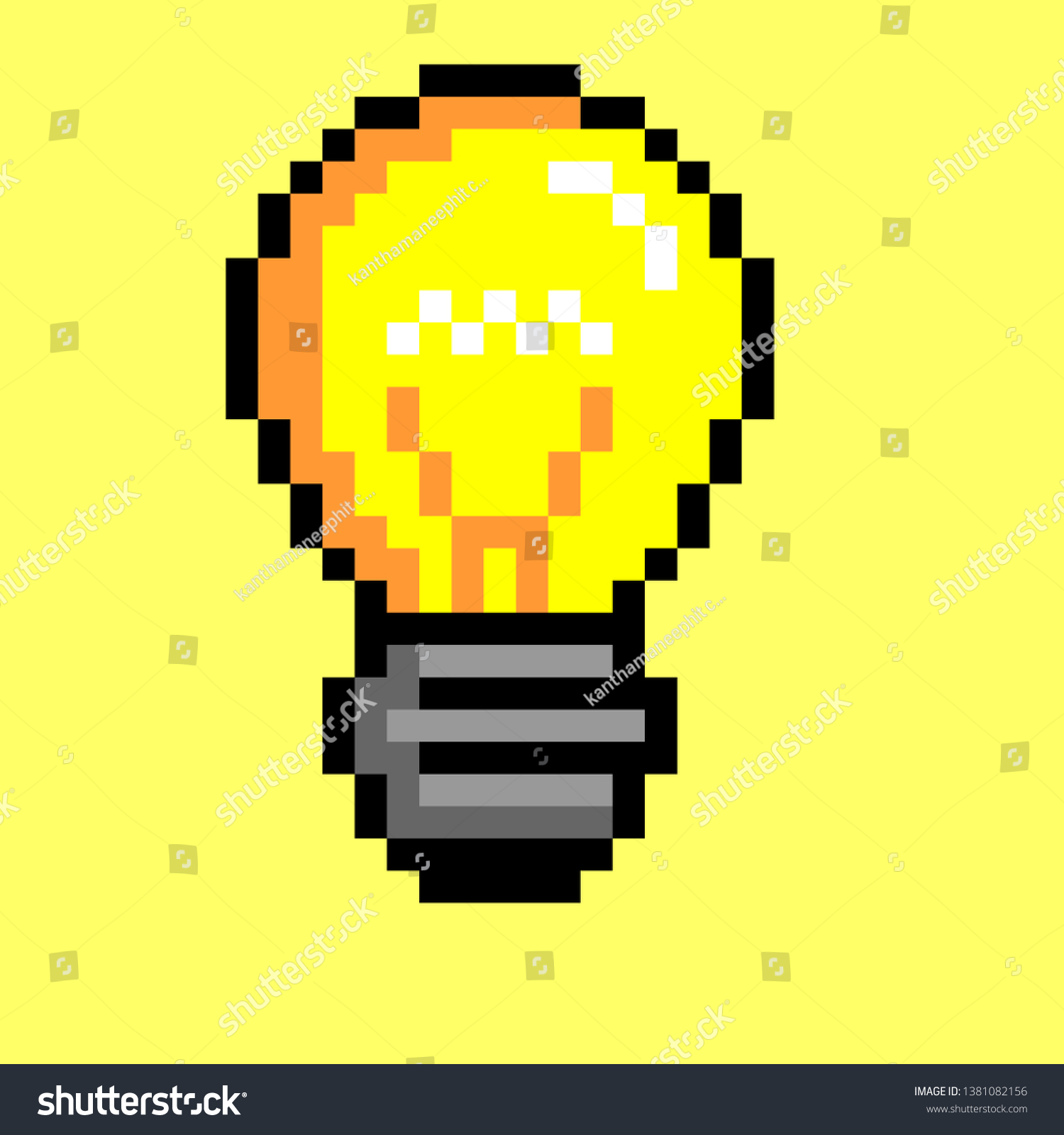 Pixel art light bulb : 1 919 images, photos et images vectorielles de ...