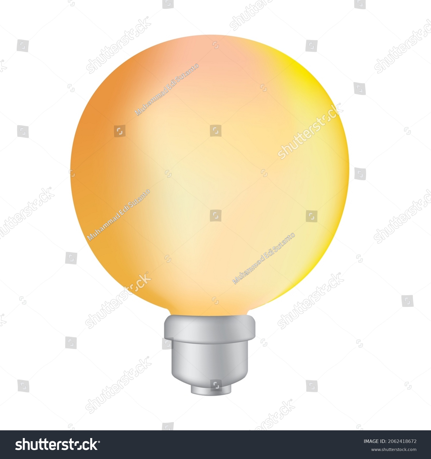 Light Bulb Vector Cartoon Illustration Stock Vector (Royalty Free ...