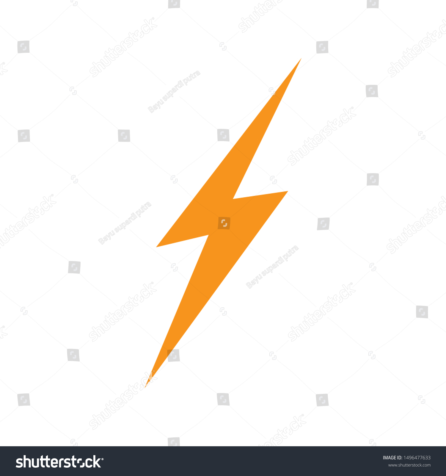 Lightning Logo Vector Template Illustration Stock Vector (Royalty Free ...