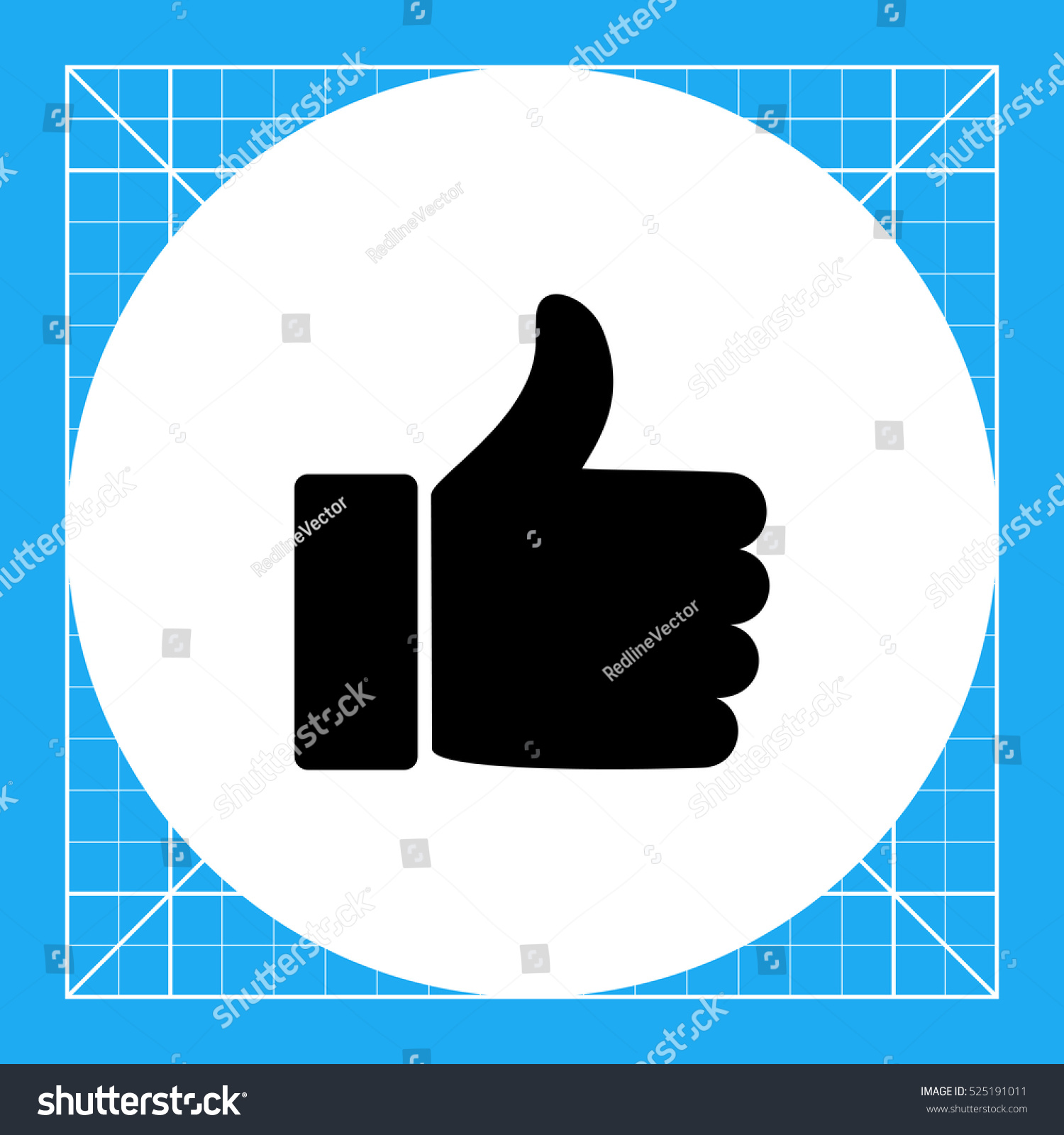 Like Sign Simple Icon Stock Vector (Royalty Free) 525191011 | Shutterstock