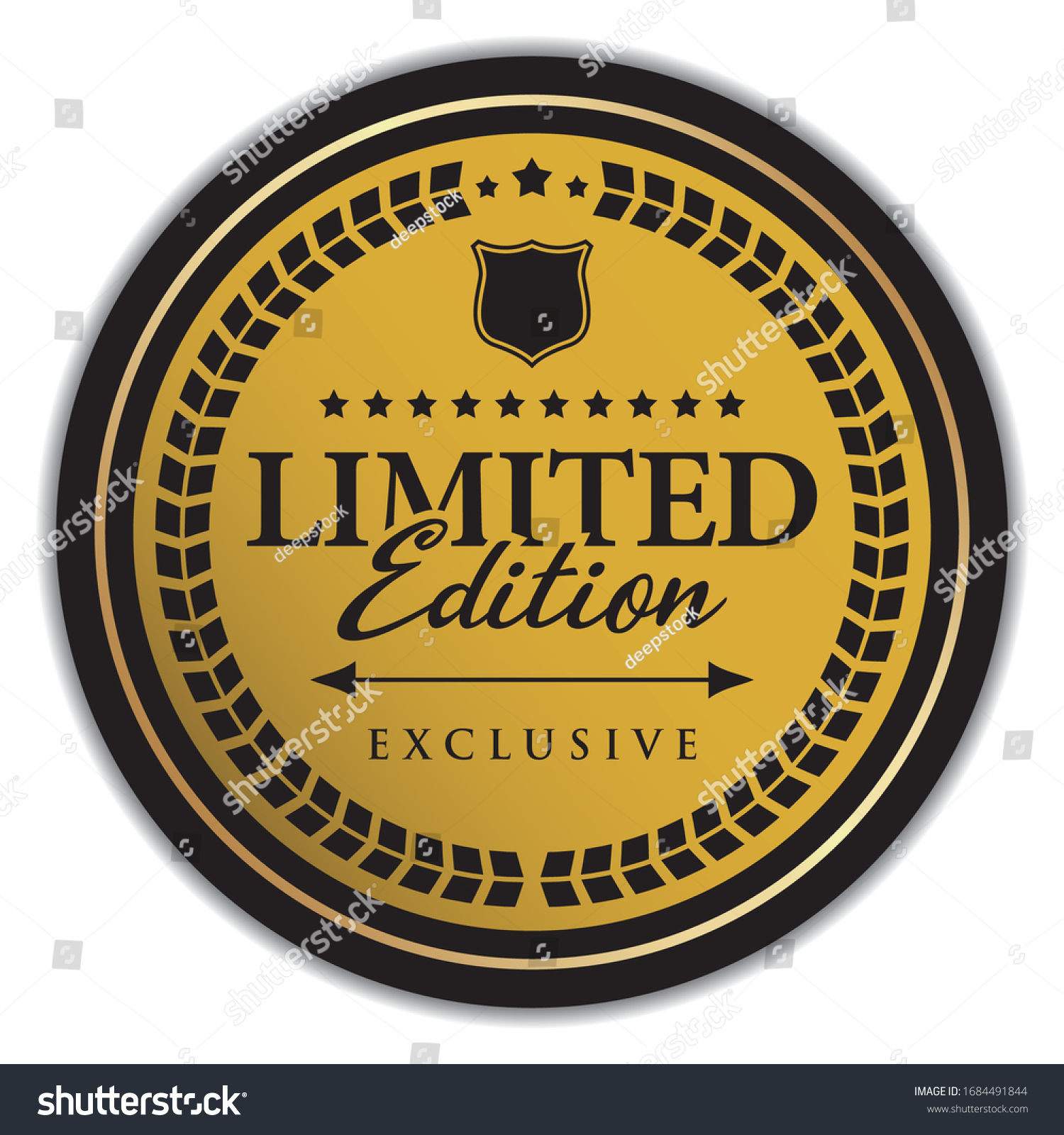 Limited Edition Label Vector Sticker Stock Vector (Royalty Free ...