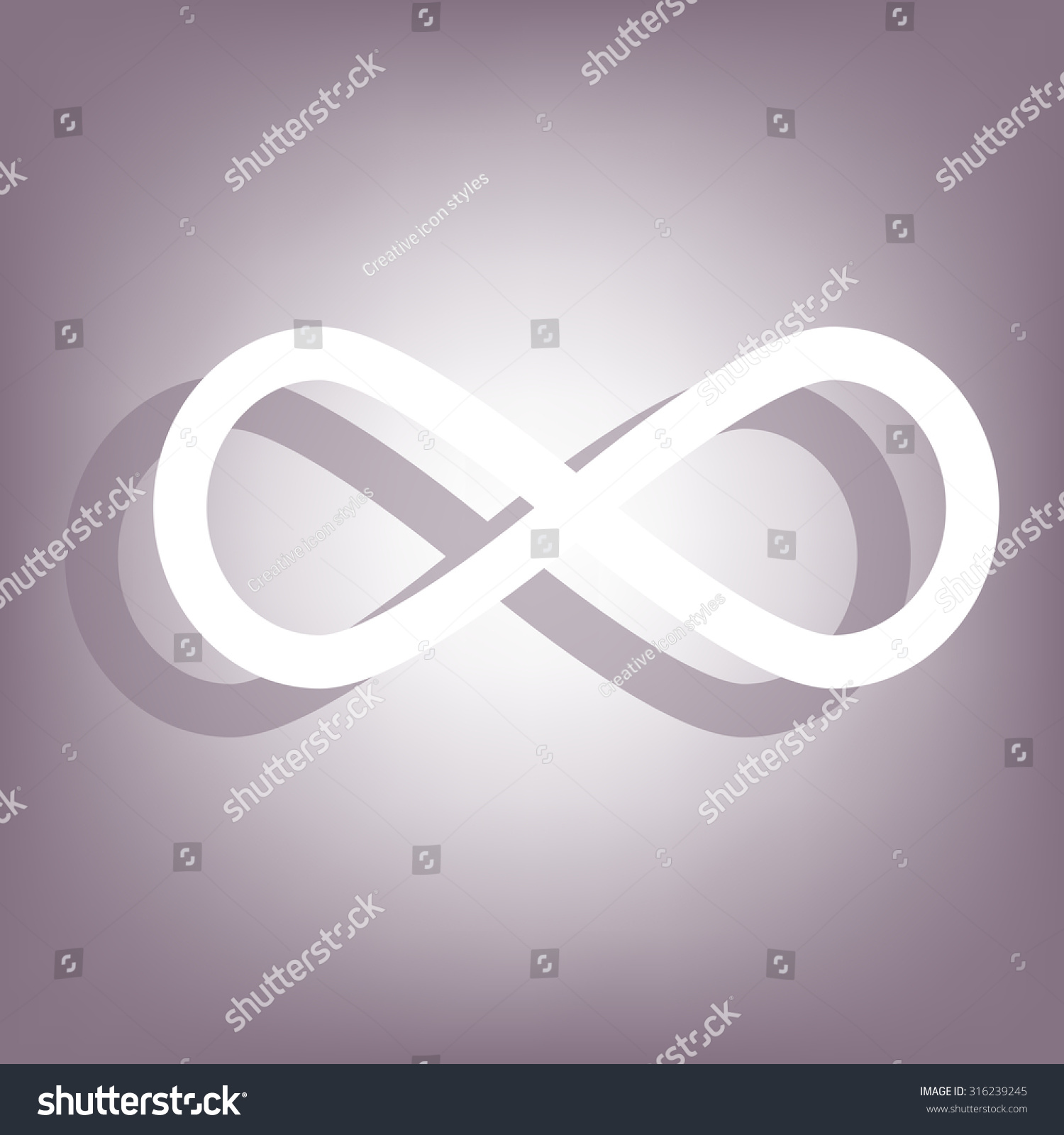 Limitless Symbol Icon Stock Vector (Royalty Free) 316239245 | Shutterstock