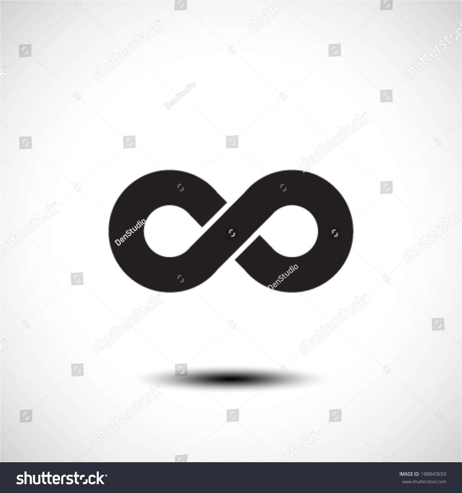 Limitless Symbol Vector Illustration Stock Vector (Royalty Free ...