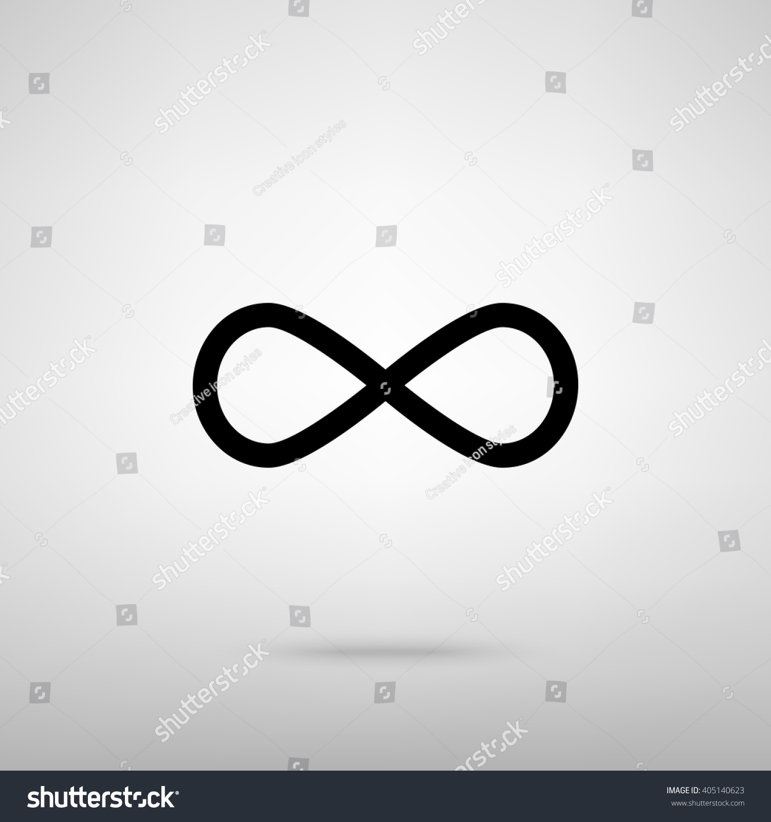 Limitless Symbol Vector Illustration Stock Vector (Royalty Free ...
