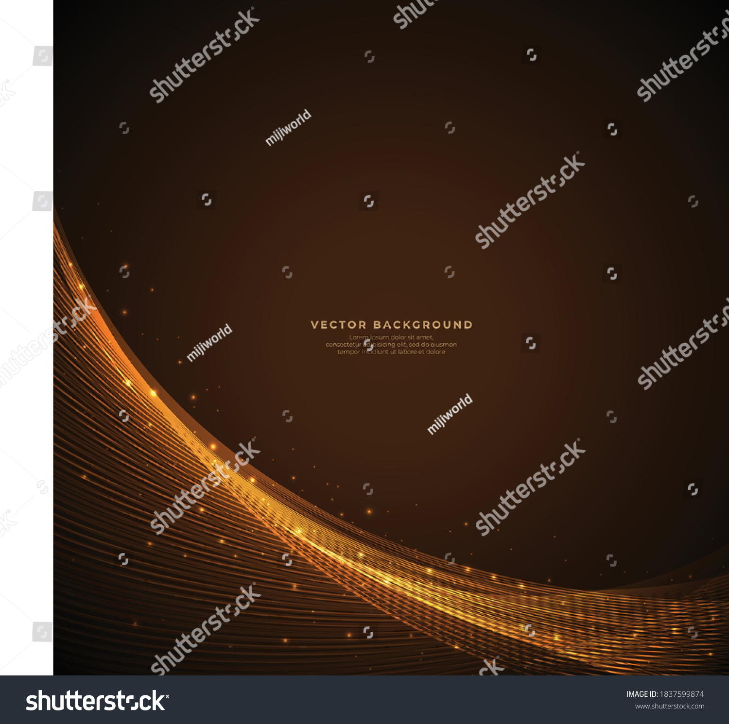 Line Art Glitter Vector Background Stock Vector (Royalty Free ...