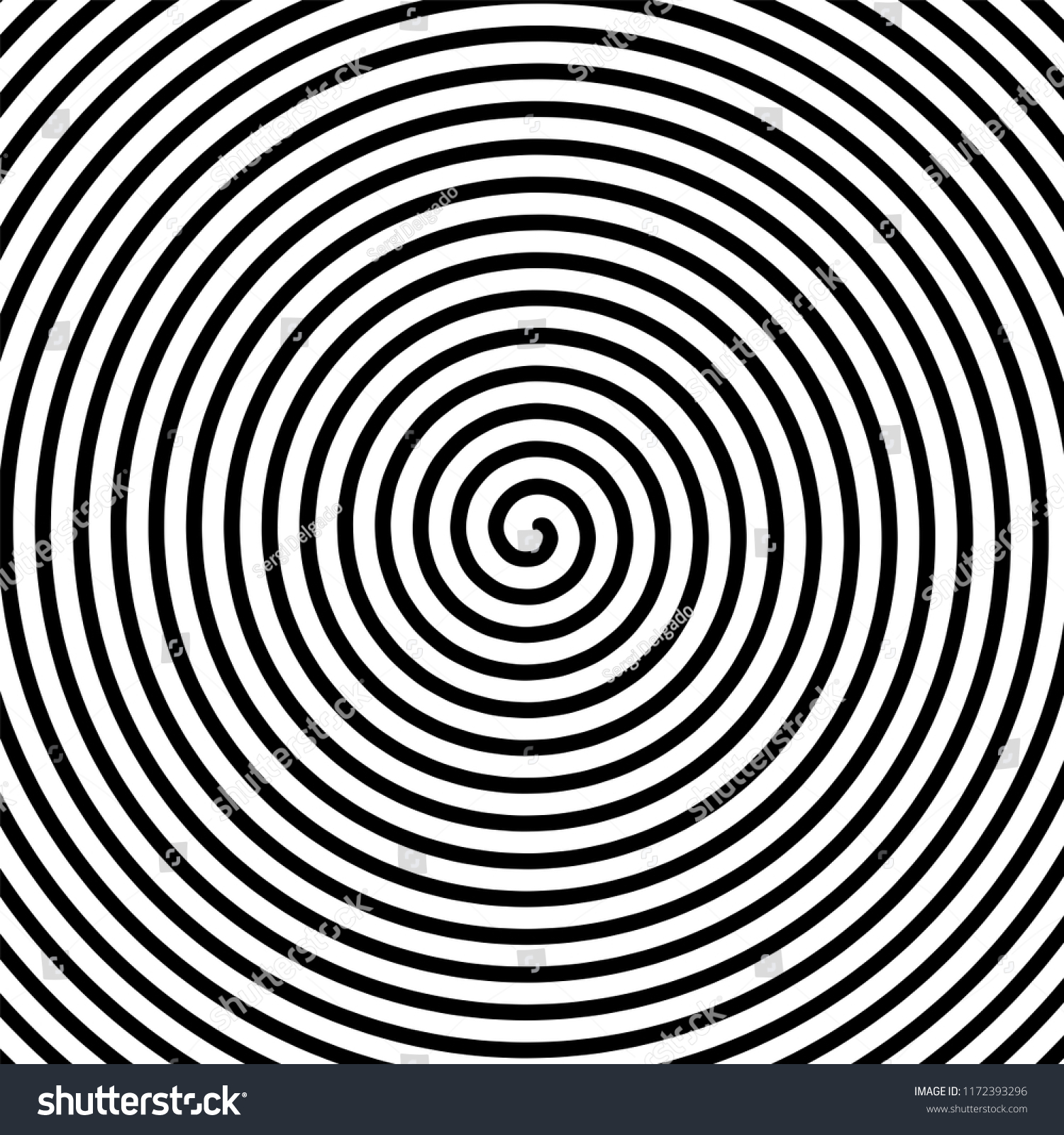 Line Spiral Gradient Optical Art Texture Stock Vector (Royalty Free ...