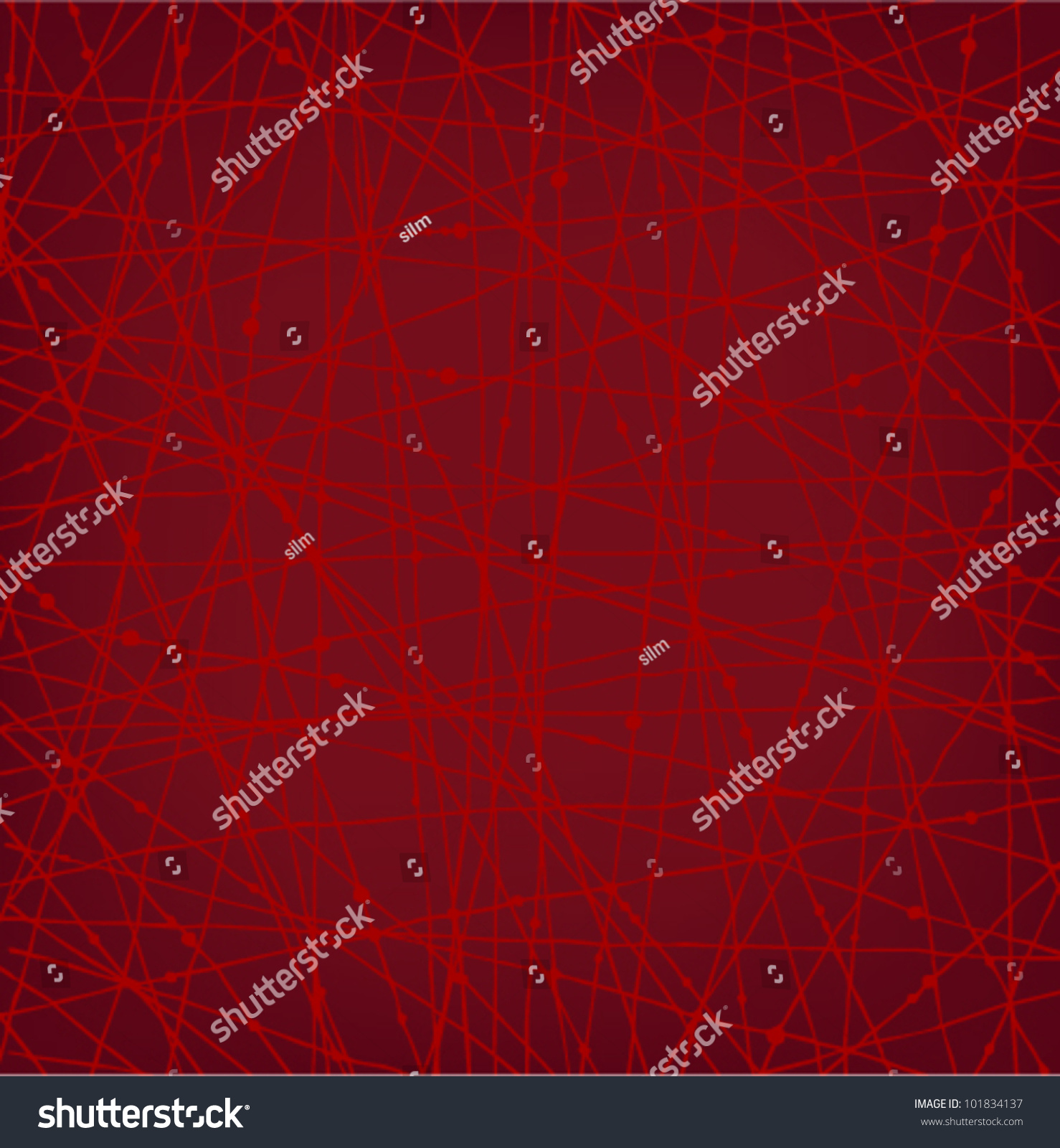 Linear Red Network Texture Dots Background Stock Vector (Royalty Free ...