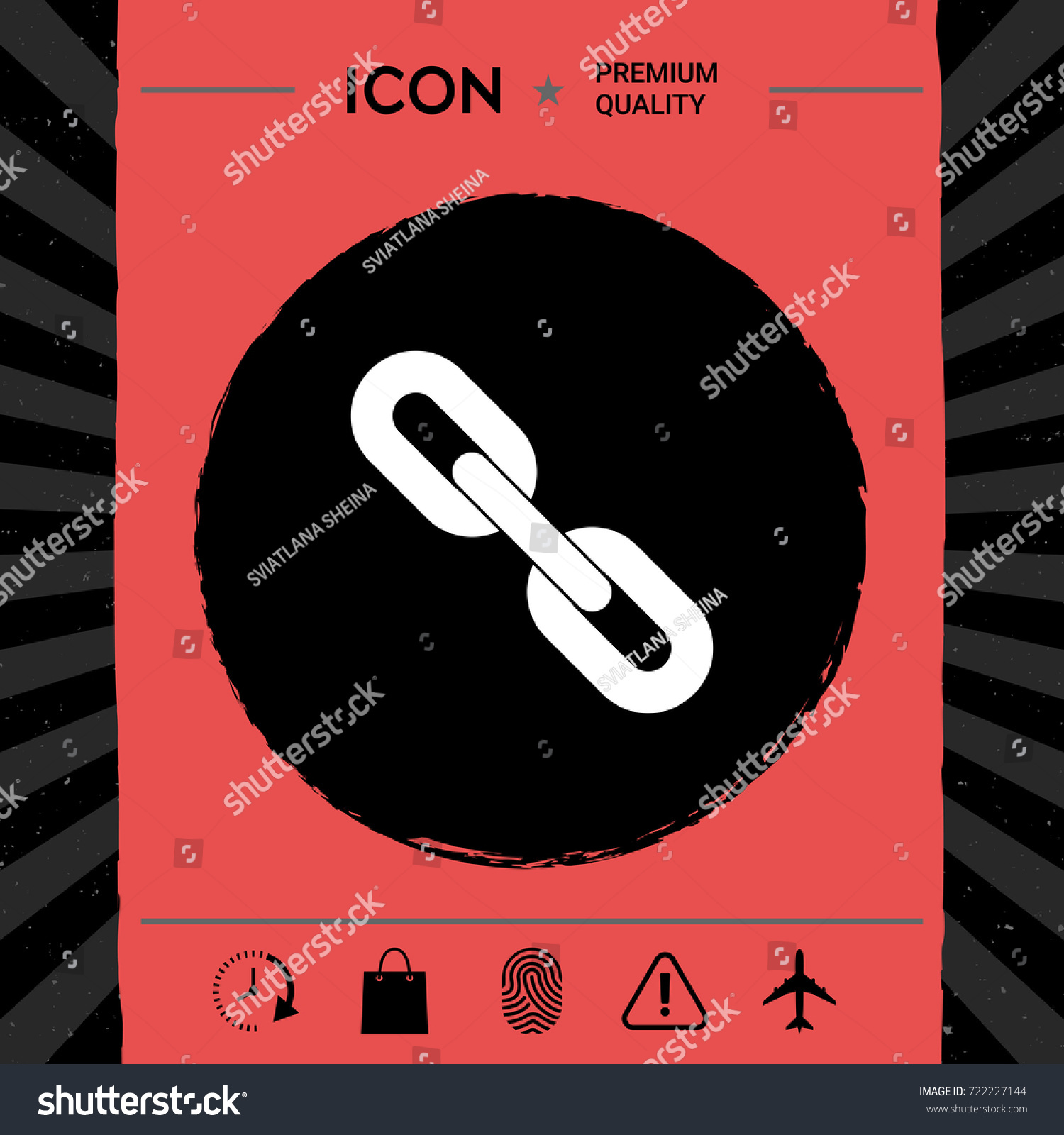 Link Chain Symbol Icon Stock Vector (Royalty Free) 722227144 | Shutterstock
