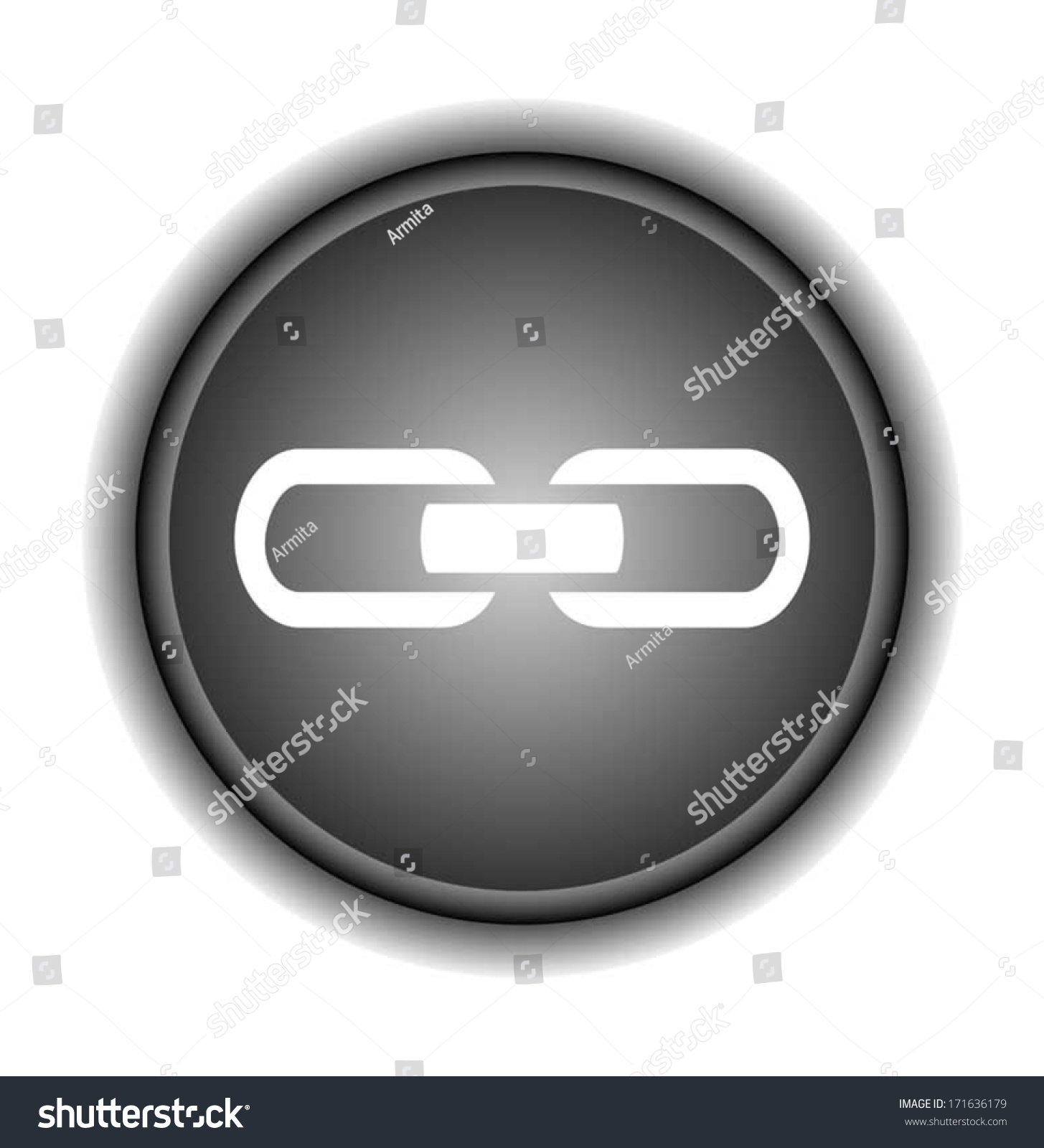 Link Sticker Illustration Stock Vector (Royalty Free) 171636179 ...