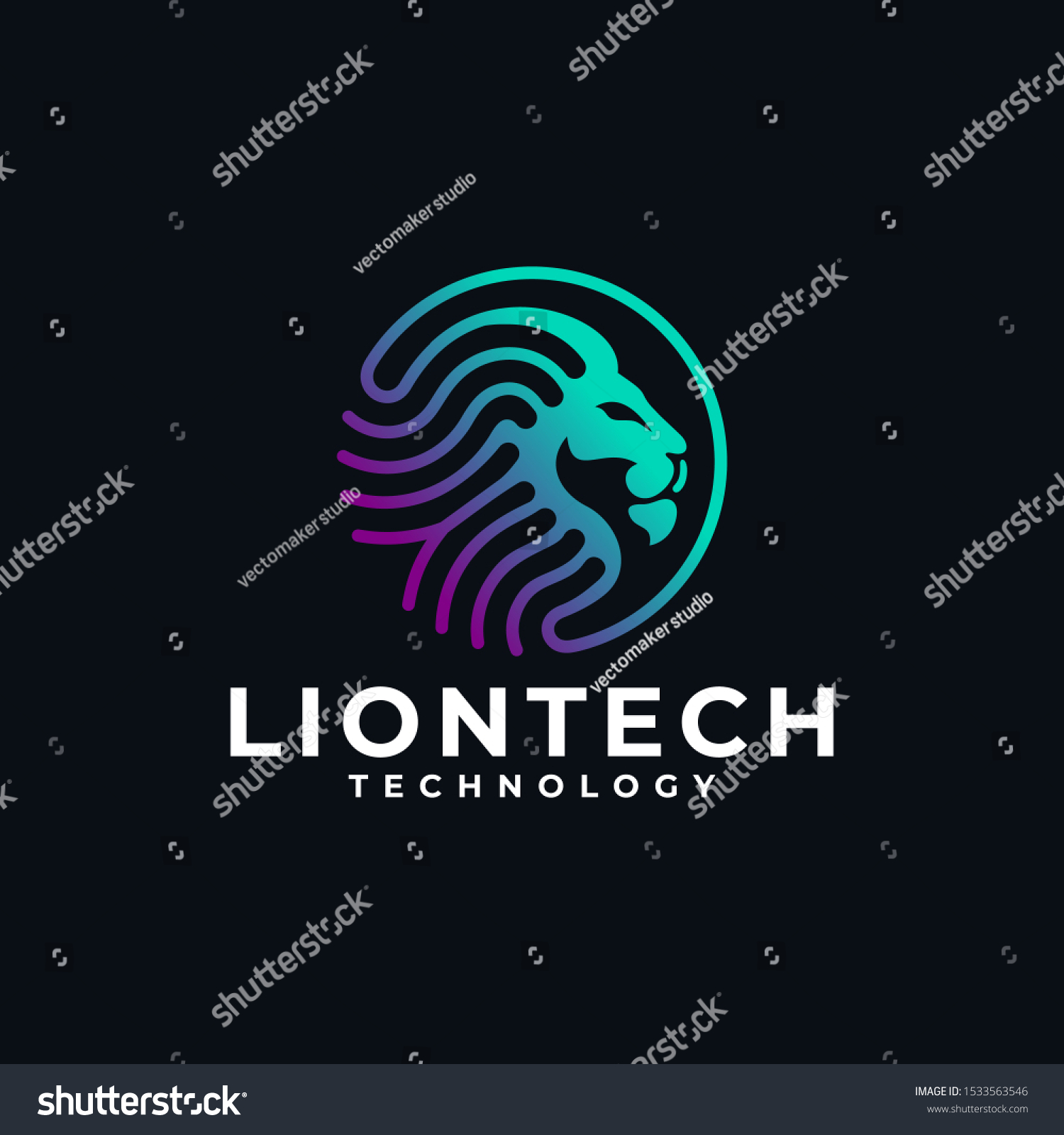799 imágenes de Lion tech logo - Imágenes, fotos y vectores de stock | Shutterstock