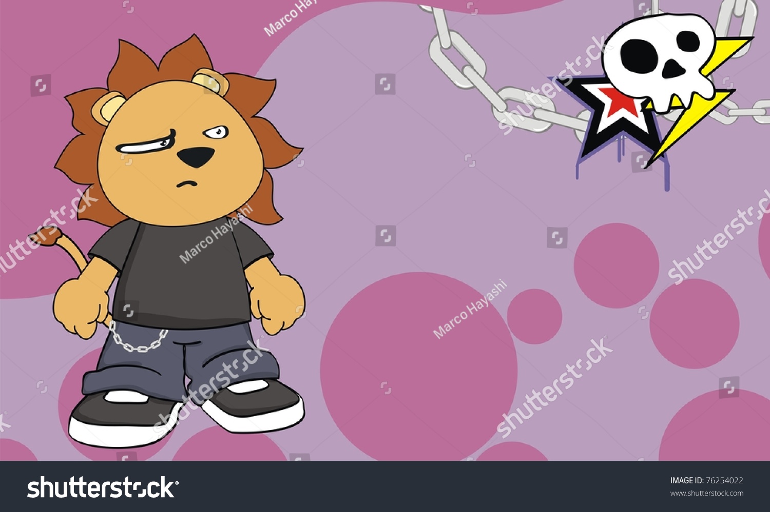 Lion Kid Cartoon Vector Format Stock Vector (Royalty Free) 76254022 ...
